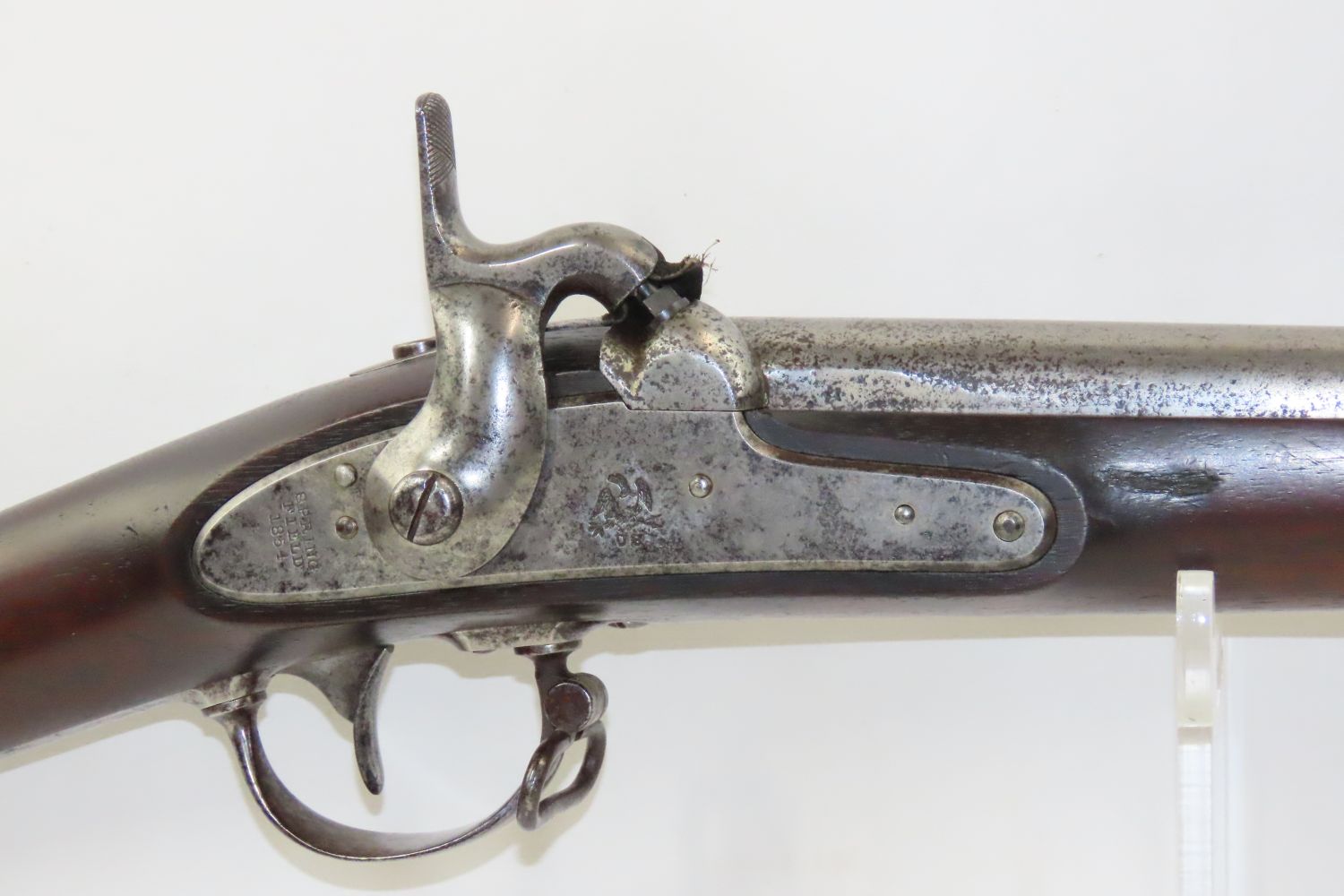 U.S. Springfield Model 1842 Percussion Musket 7.26.21 C&R Antique 004 ...