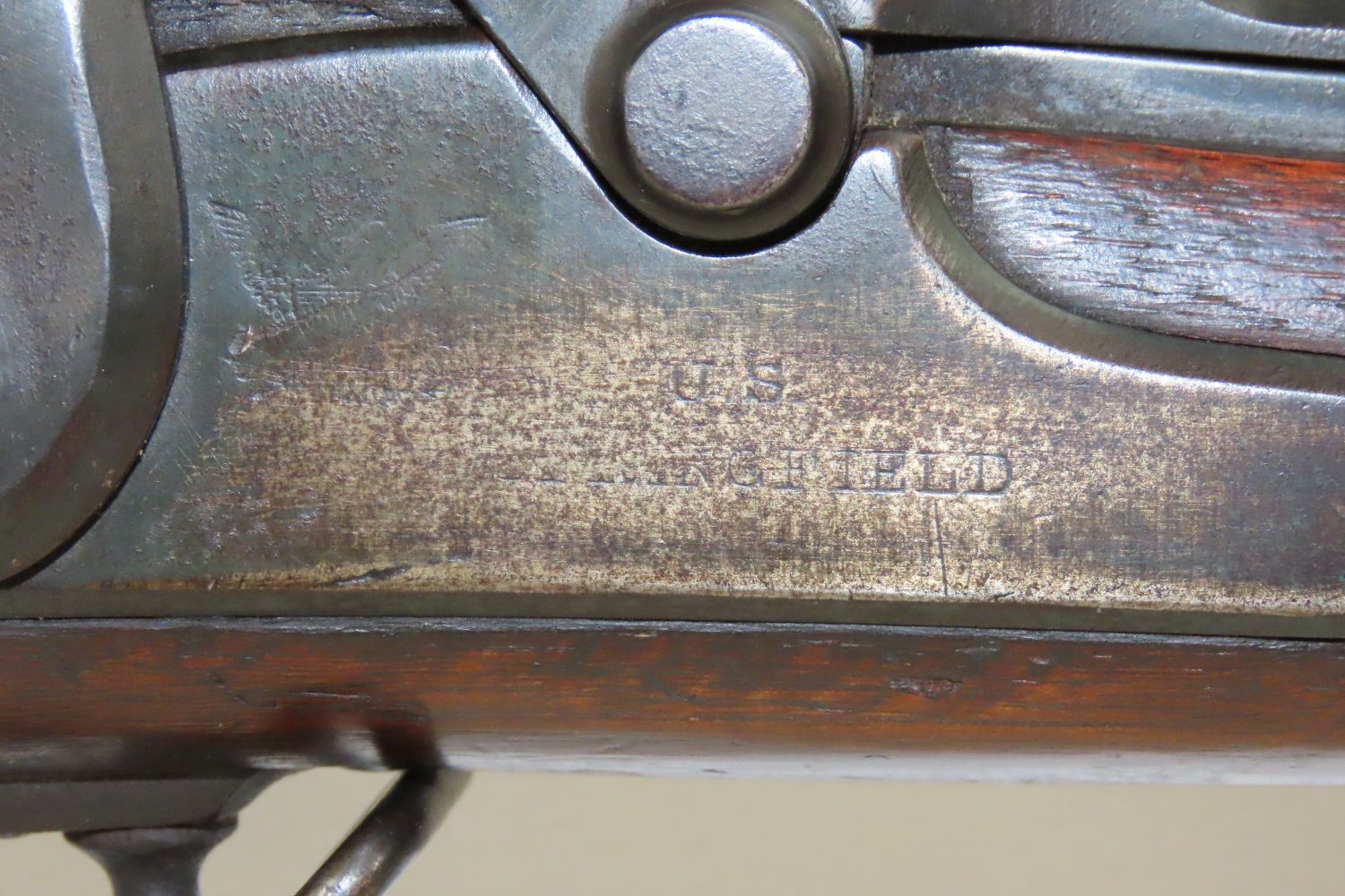U.S. Springfield Model 1868 trapdoor Rifle 7.30.21 C&R Antique 006 ...
