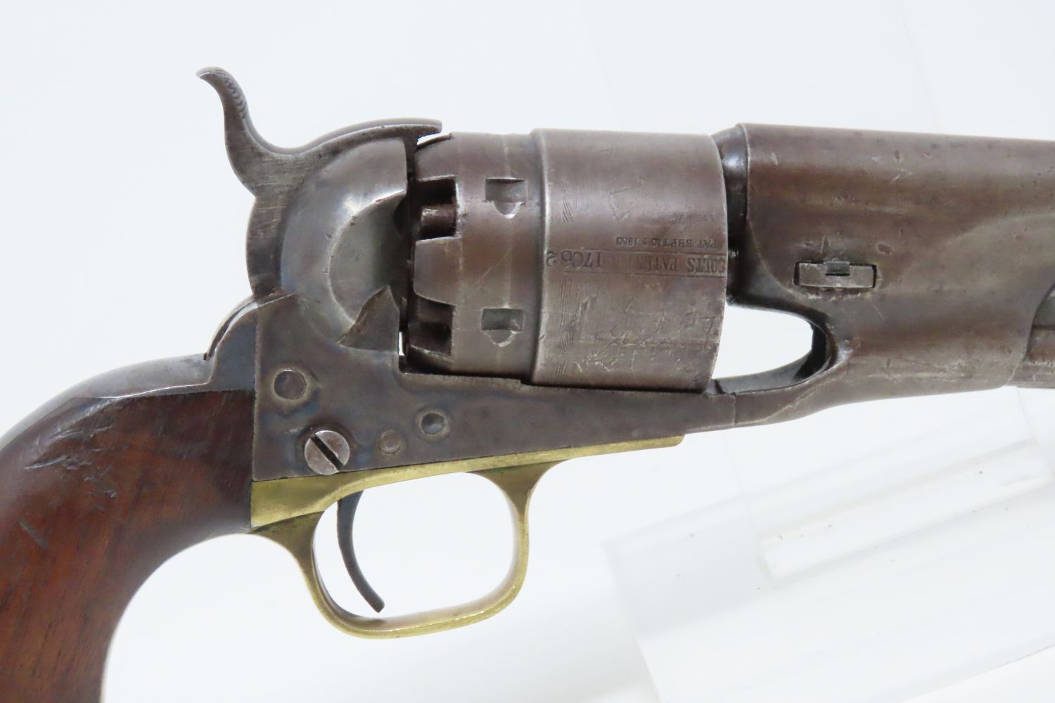 Civil War Colt Model 1860 Army Percussion Revolver 7.13.21 C&R Antique ...