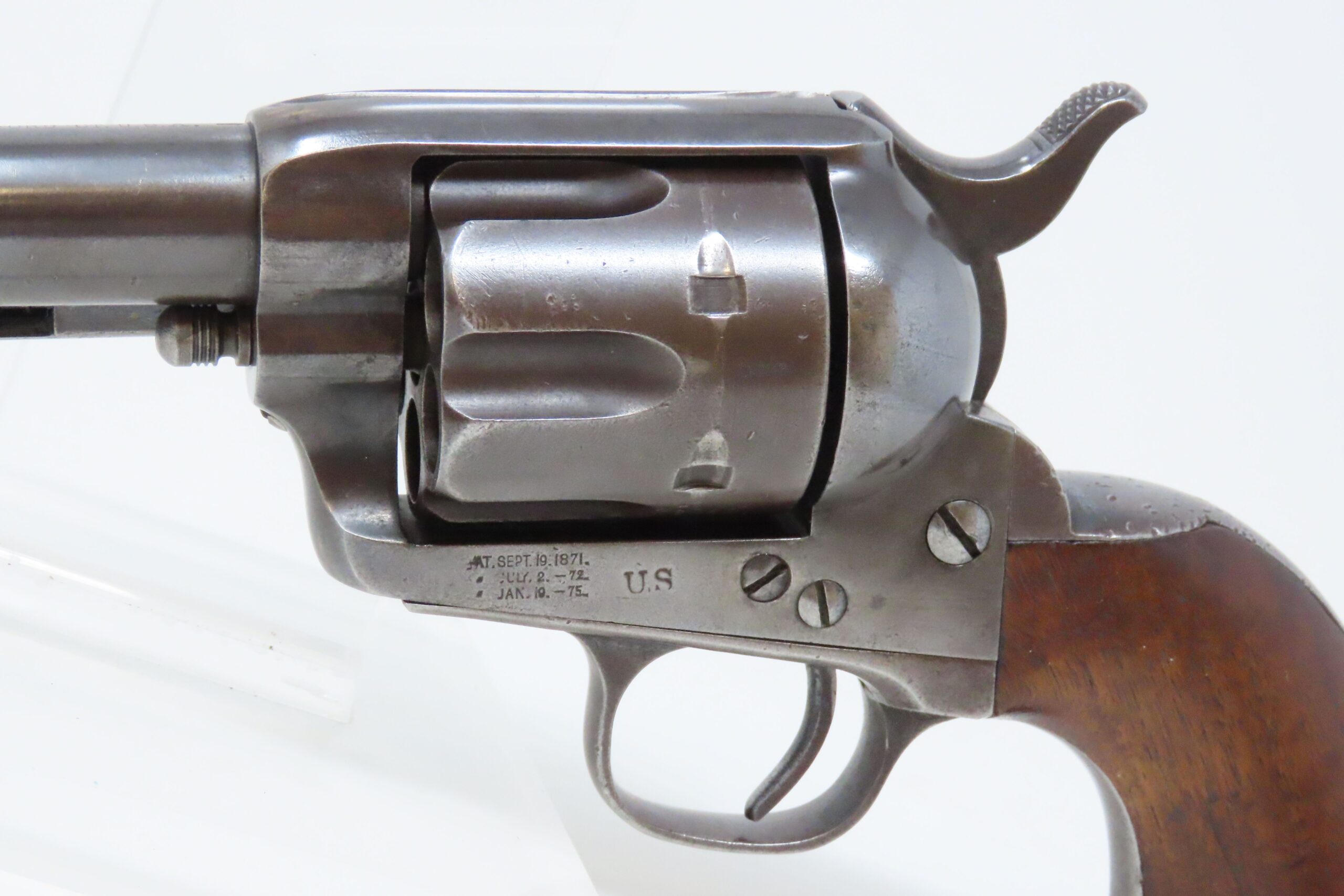 Colt Cavalry Model 1873 SAA Single Action Army Peacemaker Antique Black ...