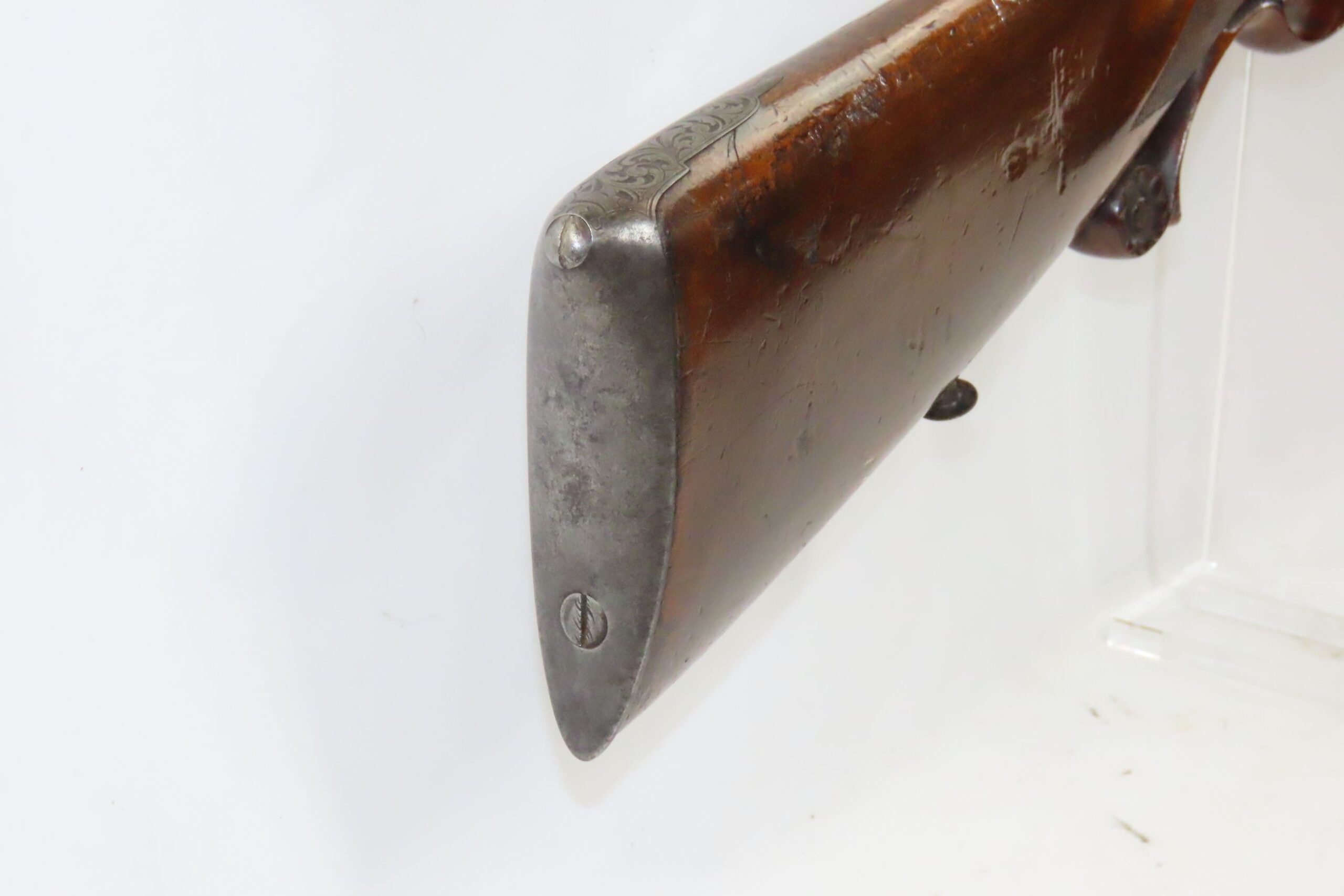 Engraved and Relief Carved Rieger of Munich Double Barrel Shotgun 8.30. ...