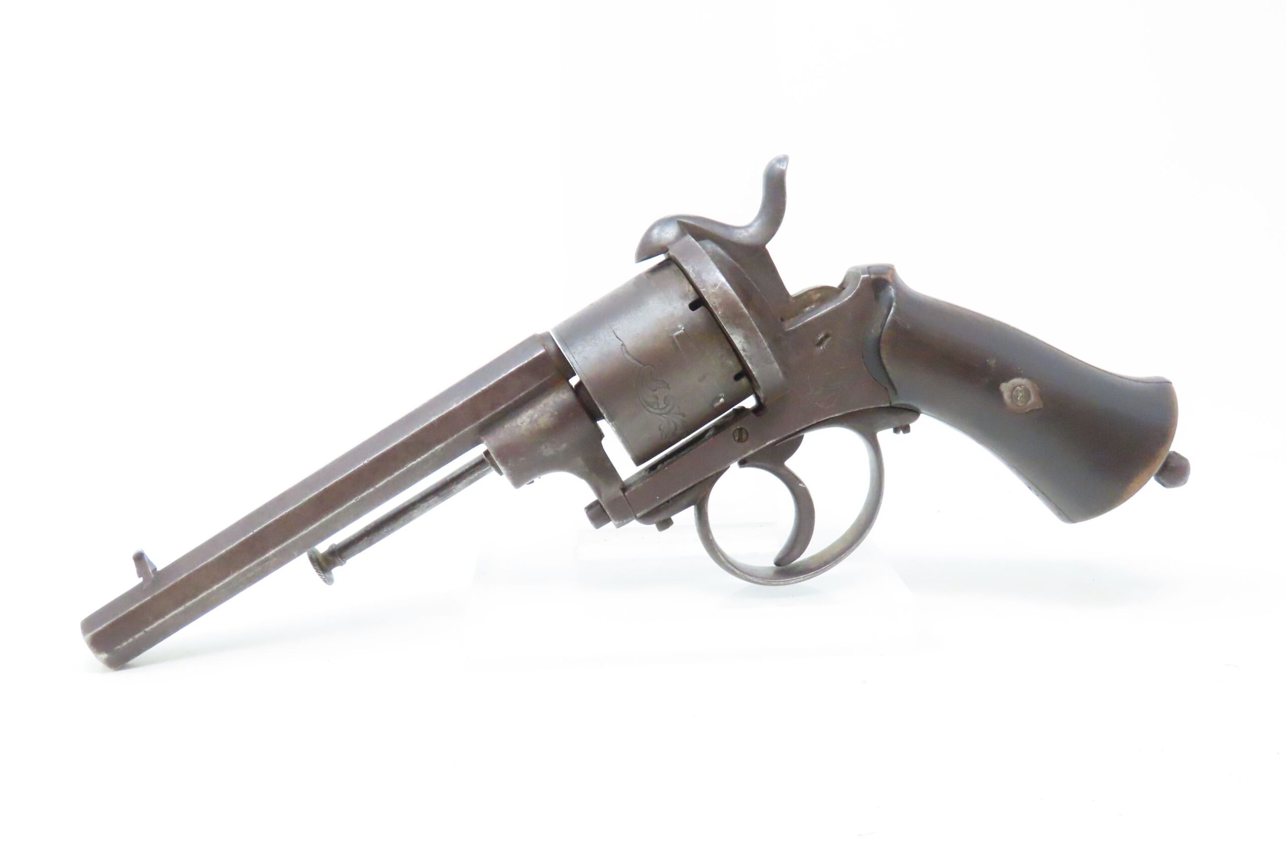 Liege Proofed Double Action Pinfire Revolver 11.17.21 C&RAntique002 ...