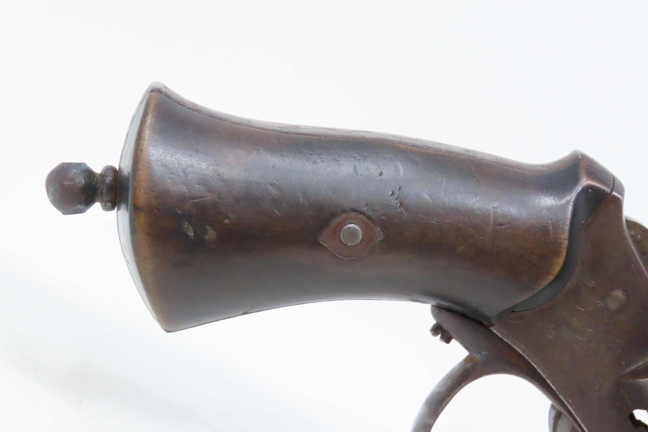 Liege Proofed Double Action Pinfire Revolver 11.17.21 C&RAntique015 ...