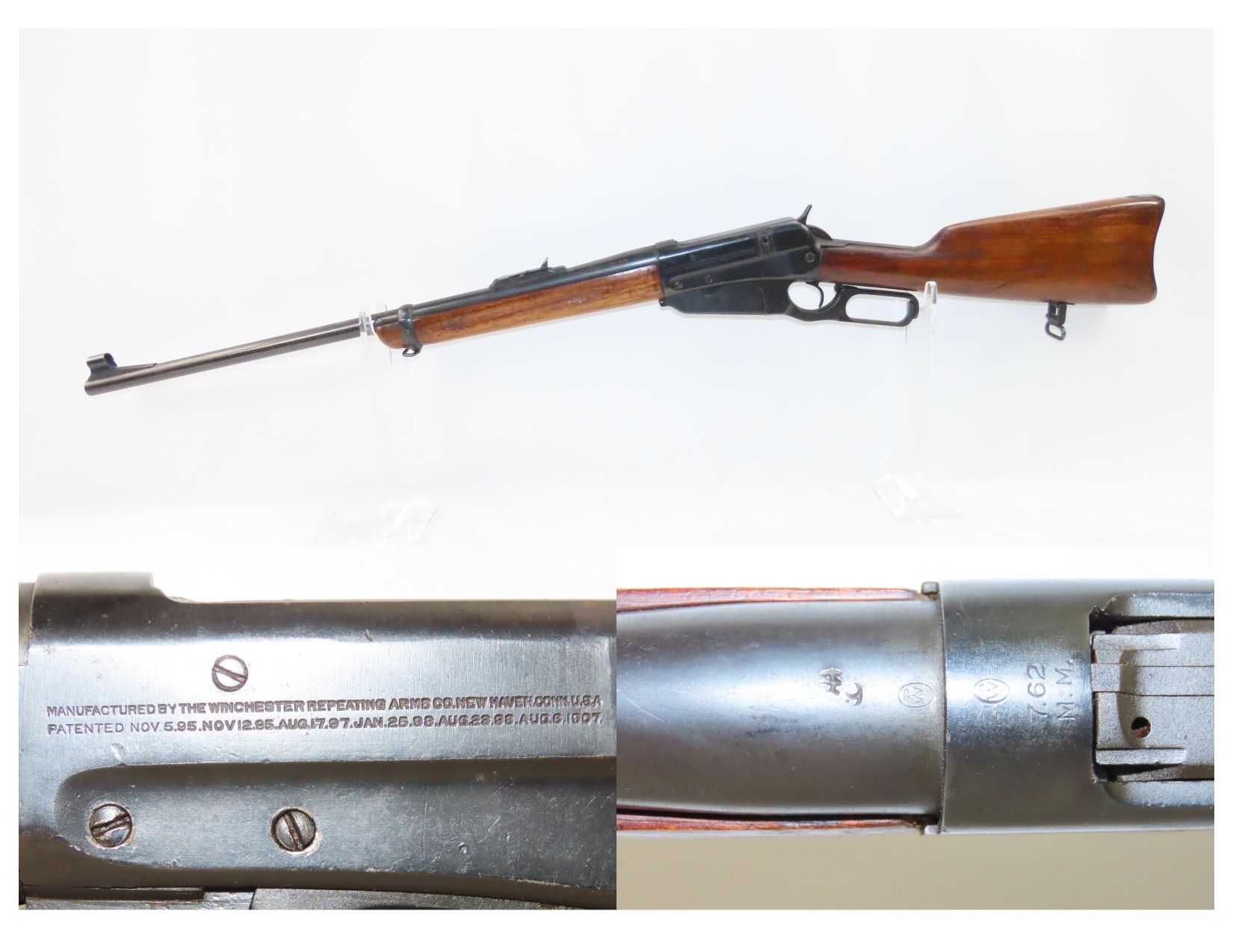 Russian Contract Winchester Model 1895 Musket 11.9.21 C&RAntique001 ...