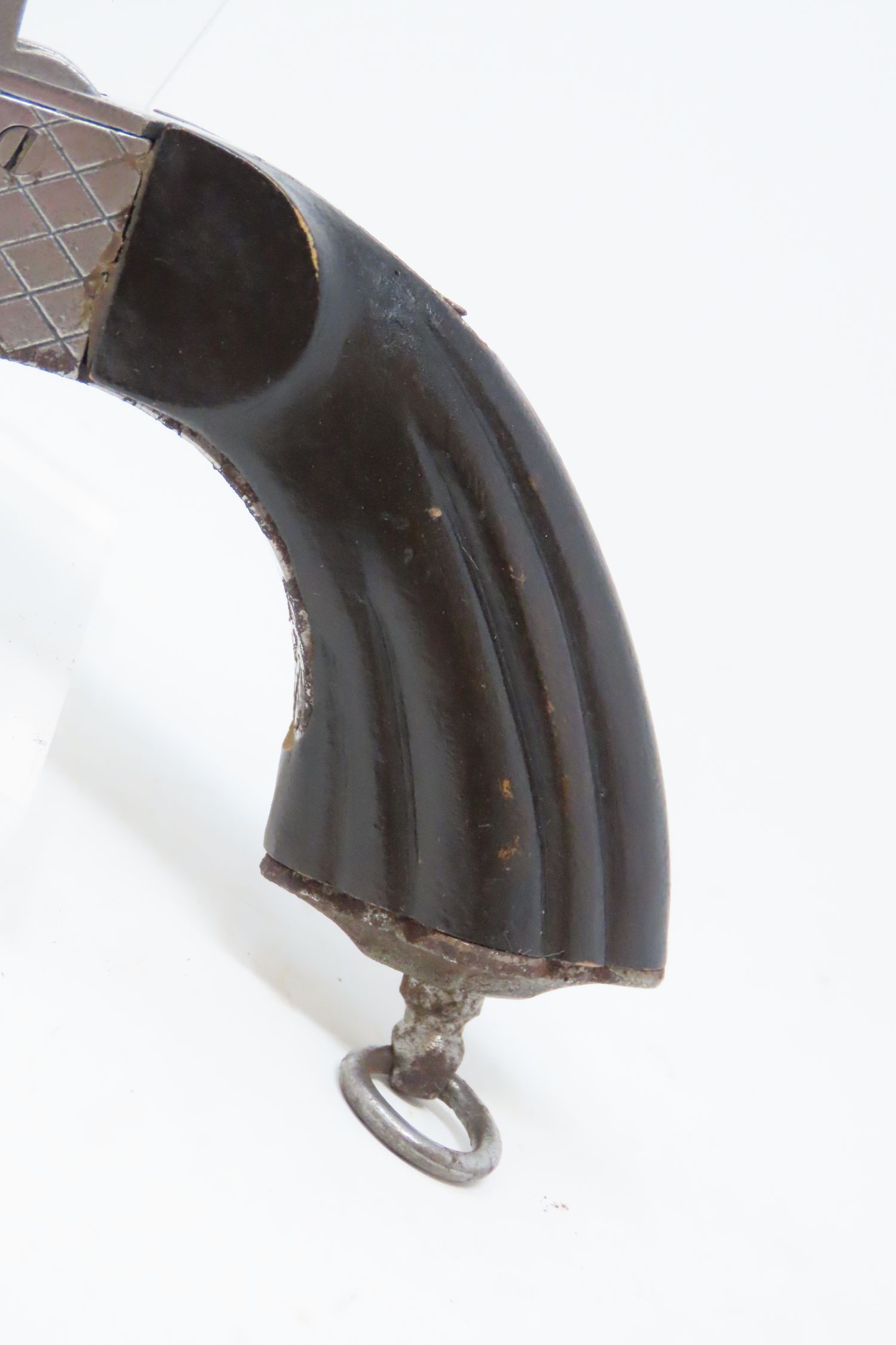 Side by Side Folding Trigger Pinfire PIstol with Flip Up Bayonet 8.2.21 ...