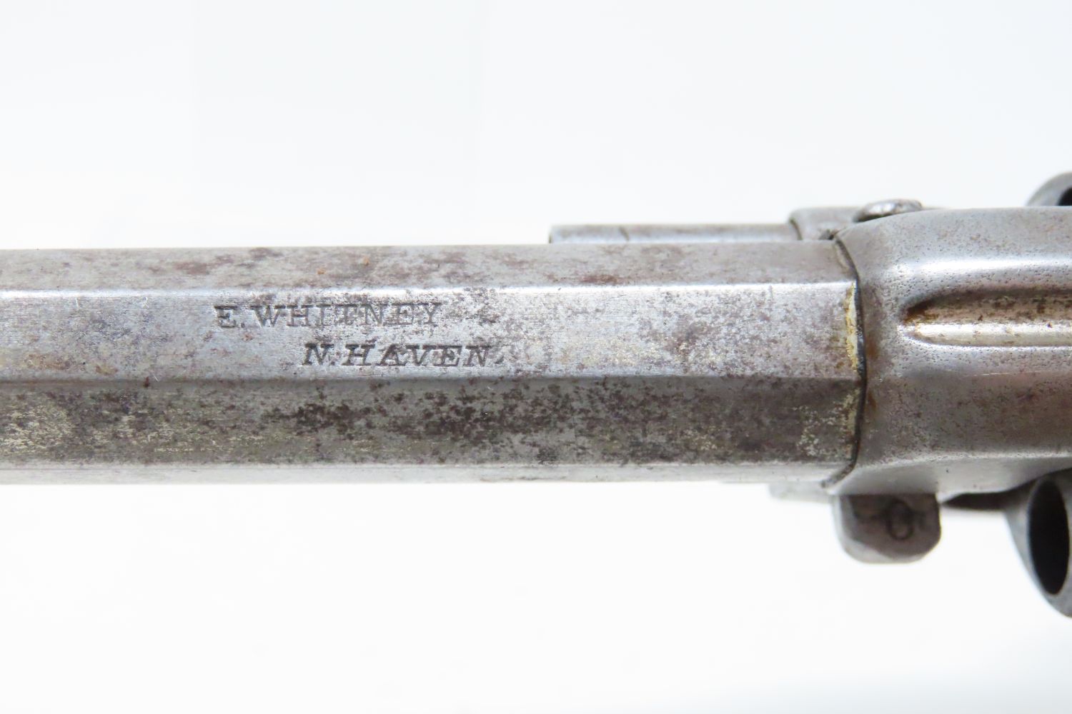 Whitney Second Model Navy Conversion Revolver 7.13.21 C&R Antique 012 ...