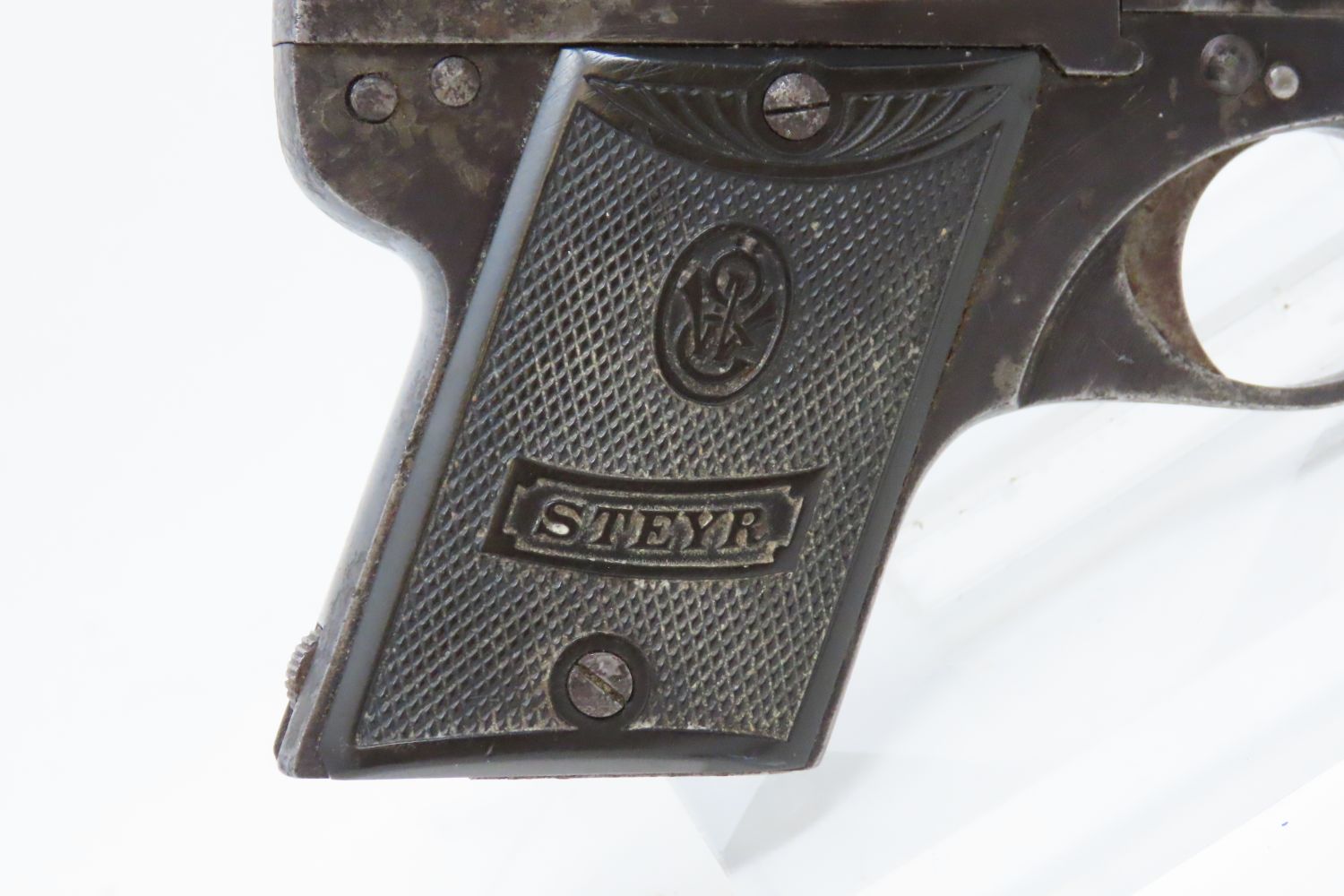 Austrian Steyr 1908 Pocket Pistol 8.4.21 C&R Antique 017 | Ancestry Guns