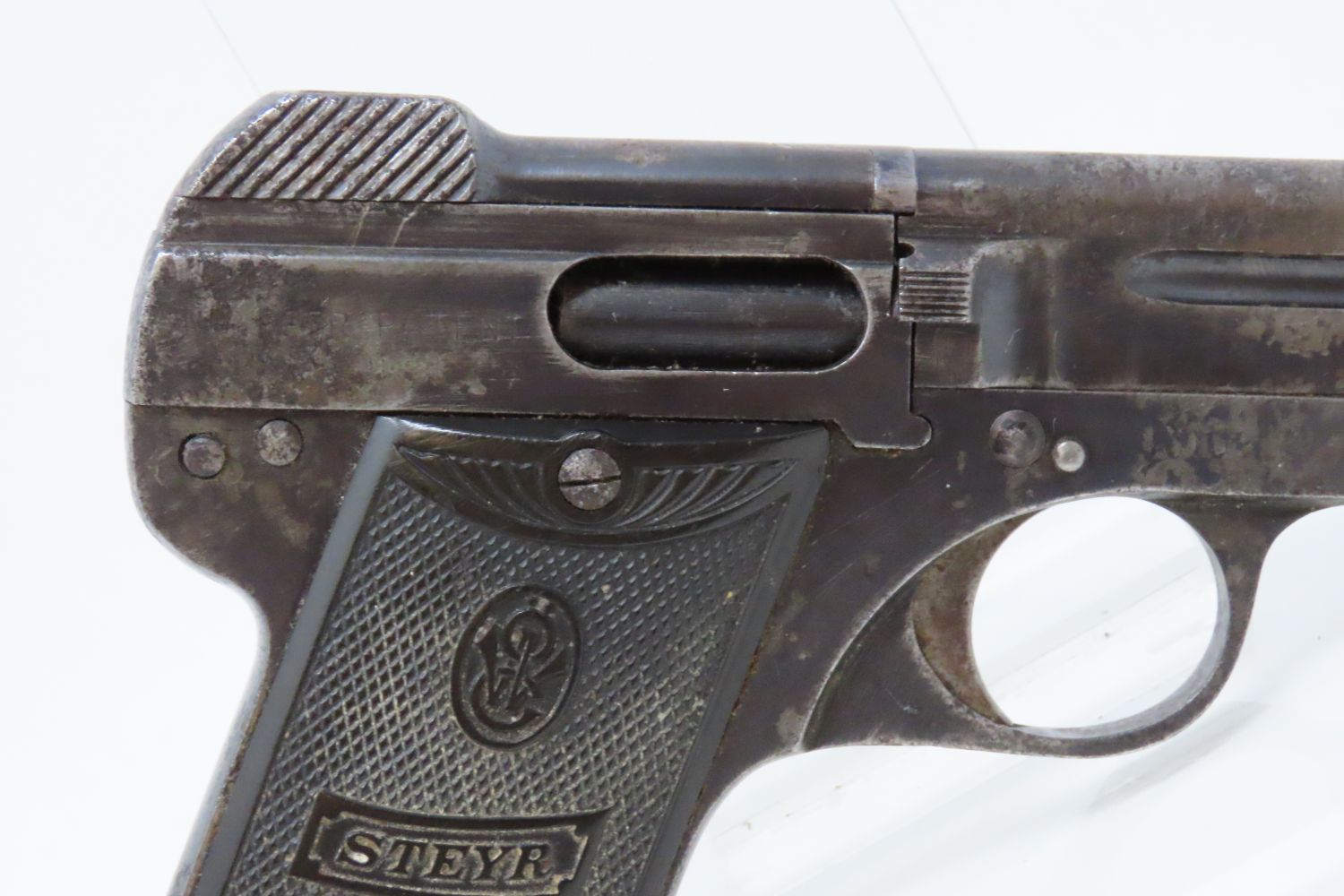 Austrian Steyr 1908 Pocket Pistol 8.4.21 C&R Antique 018 | Ancestry Guns