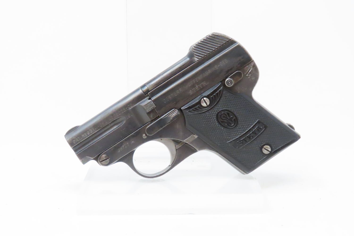 Austrian Steyr 1908 Pocket Pistol 8.5.21 C&R Antique 003 | Ancestry Guns