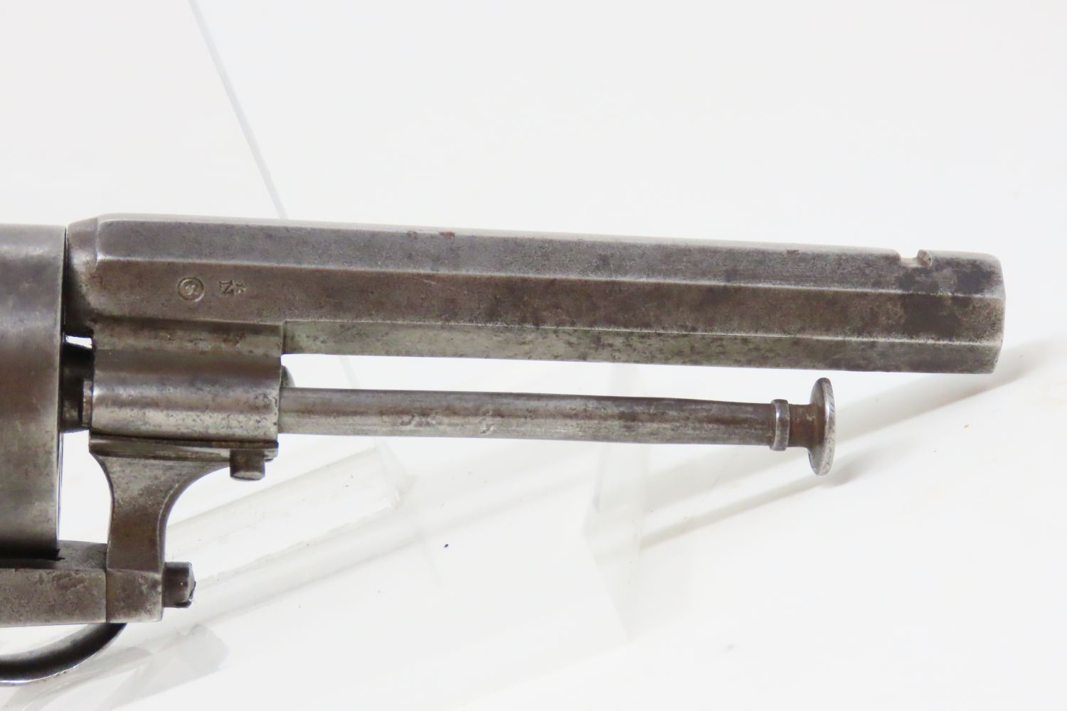 Belgian Folding Trigger Revolver 7.9.21 C&R Antique 018 | Ancestry Guns