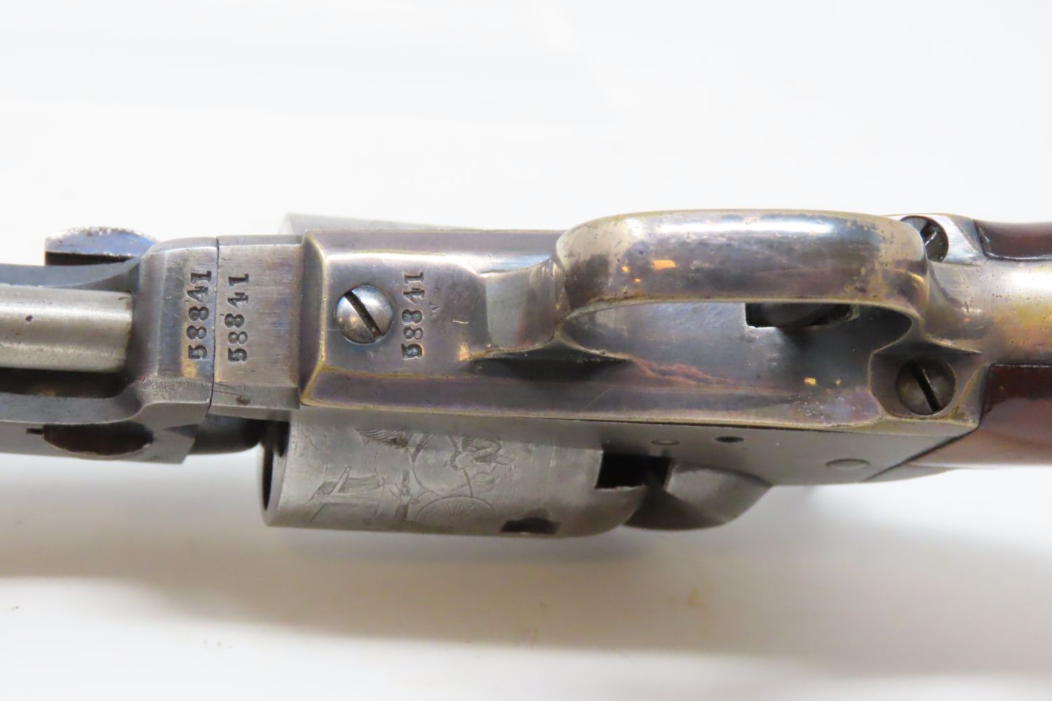 Colt Model 1849 Pocket Percussion Revolver 7.9.21 C&R Antique 014 ...