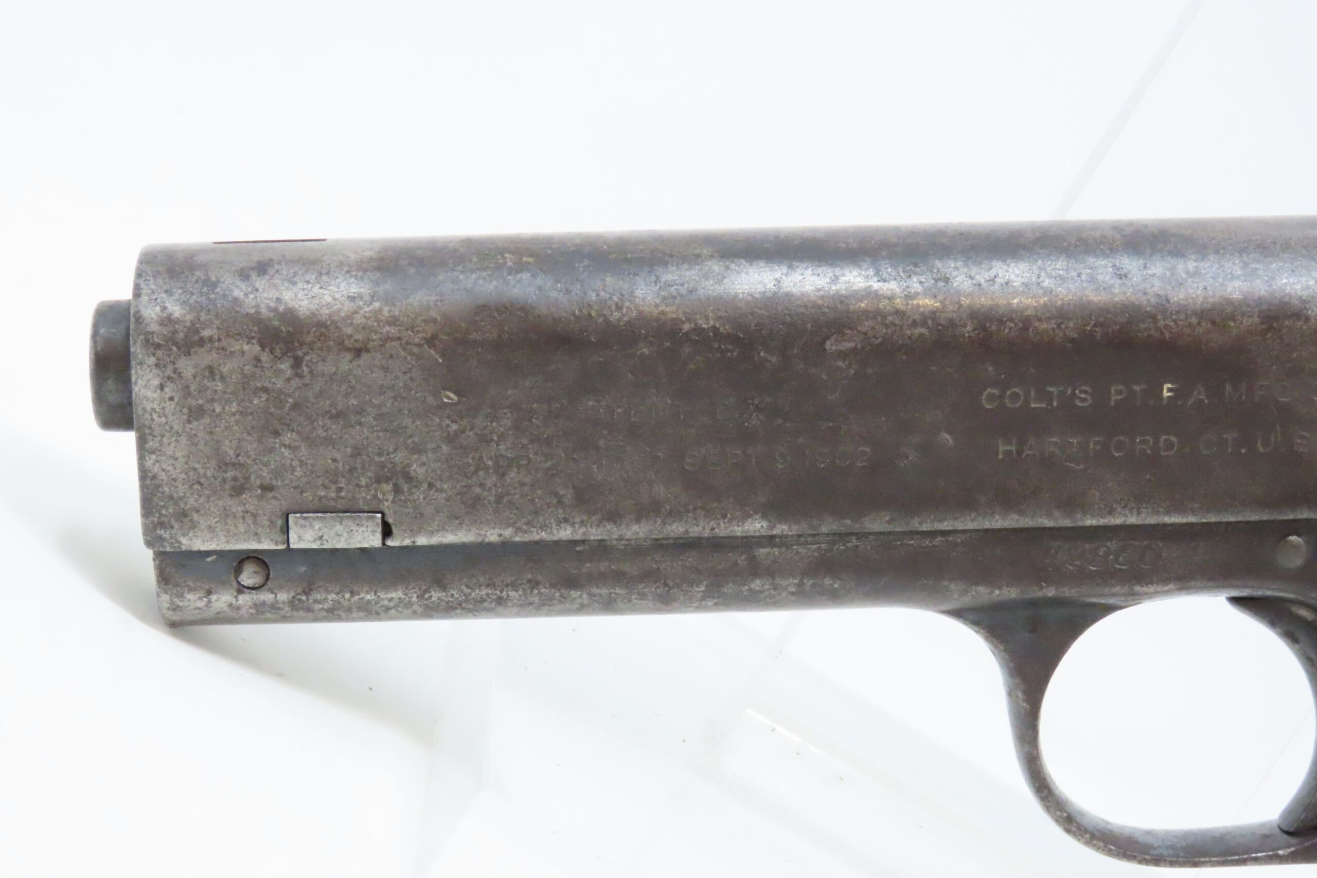 Colt Model 1903 Pocket Hammerless Pistol with Pearl Grips 8.25.21 C ...
