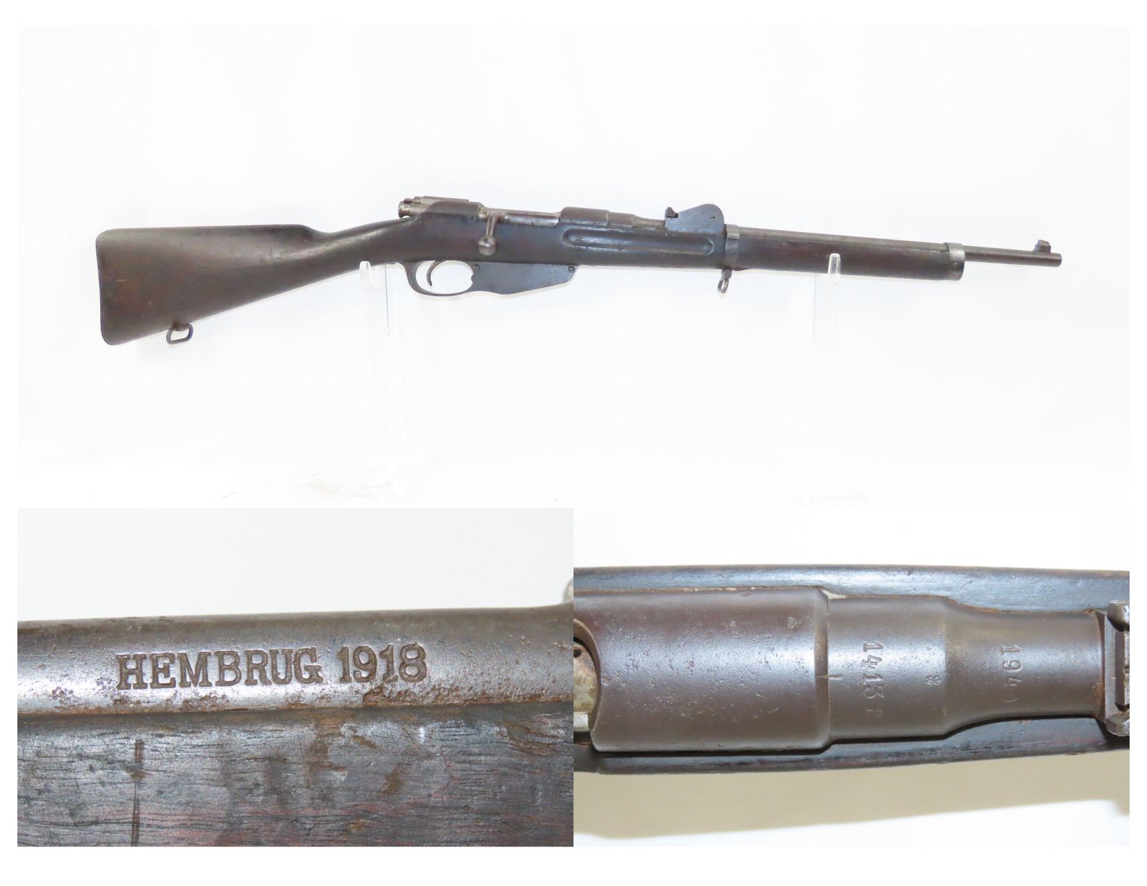 Dutch Hembrug M1895 Carbine 9.9.21 C&RAntique001 | Ancestry Guns