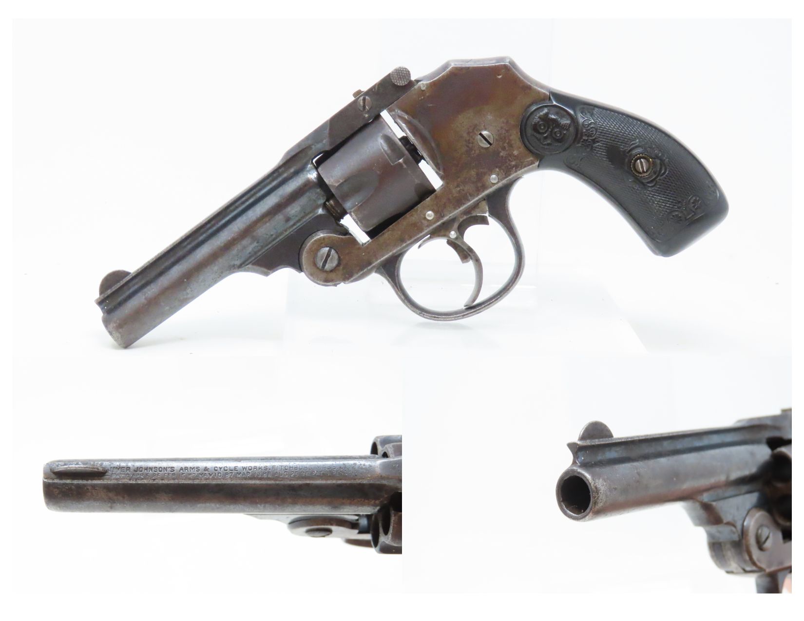 Iver Johnson Safety Hammerless Automatic Double Action Revolver 8.25.21 ...