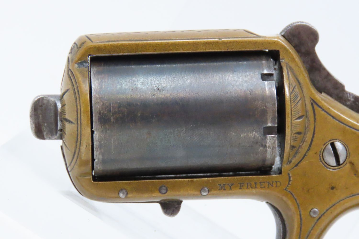 James Reid My Friend Knuckle Duster Revolver 7.12.21 C&R Antique 004 ...