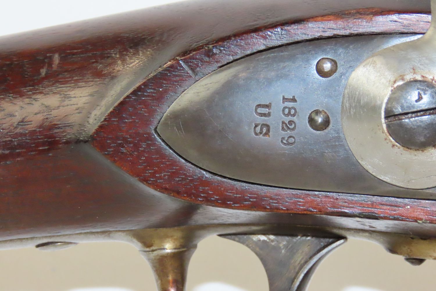 L. Pomeroy U.S. Model 1816 Flintlock Musket 6.3 C&R Antique005 ...