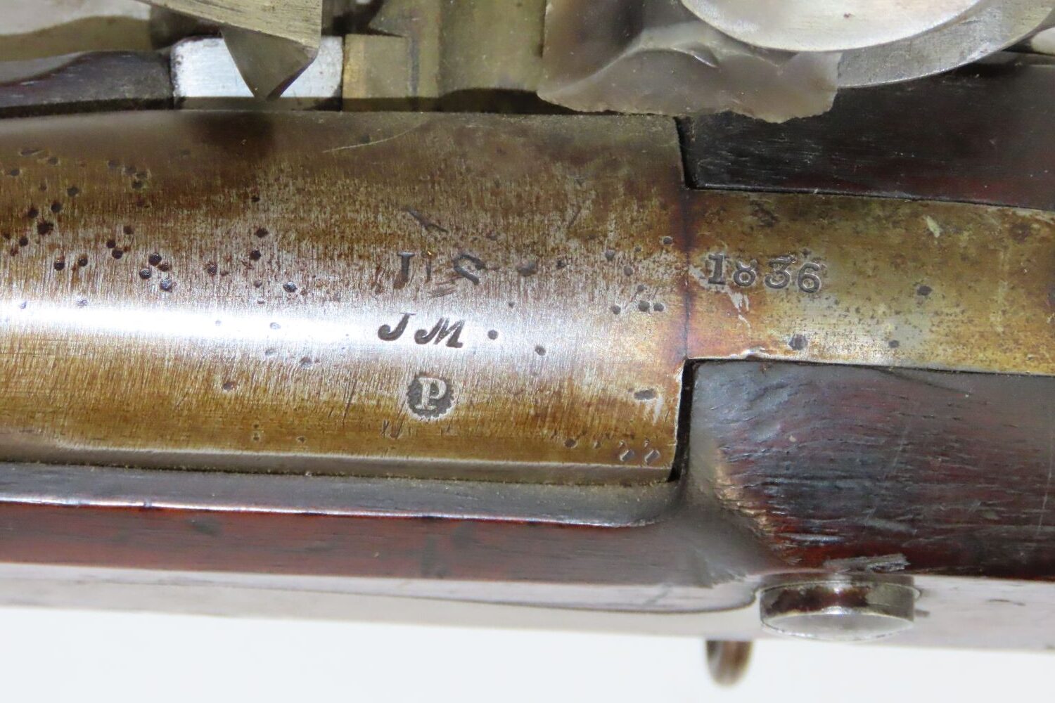 L. Pomeroy U.S. Model 1816 Flintlock Musket 6.3 C&R Antique010 ...