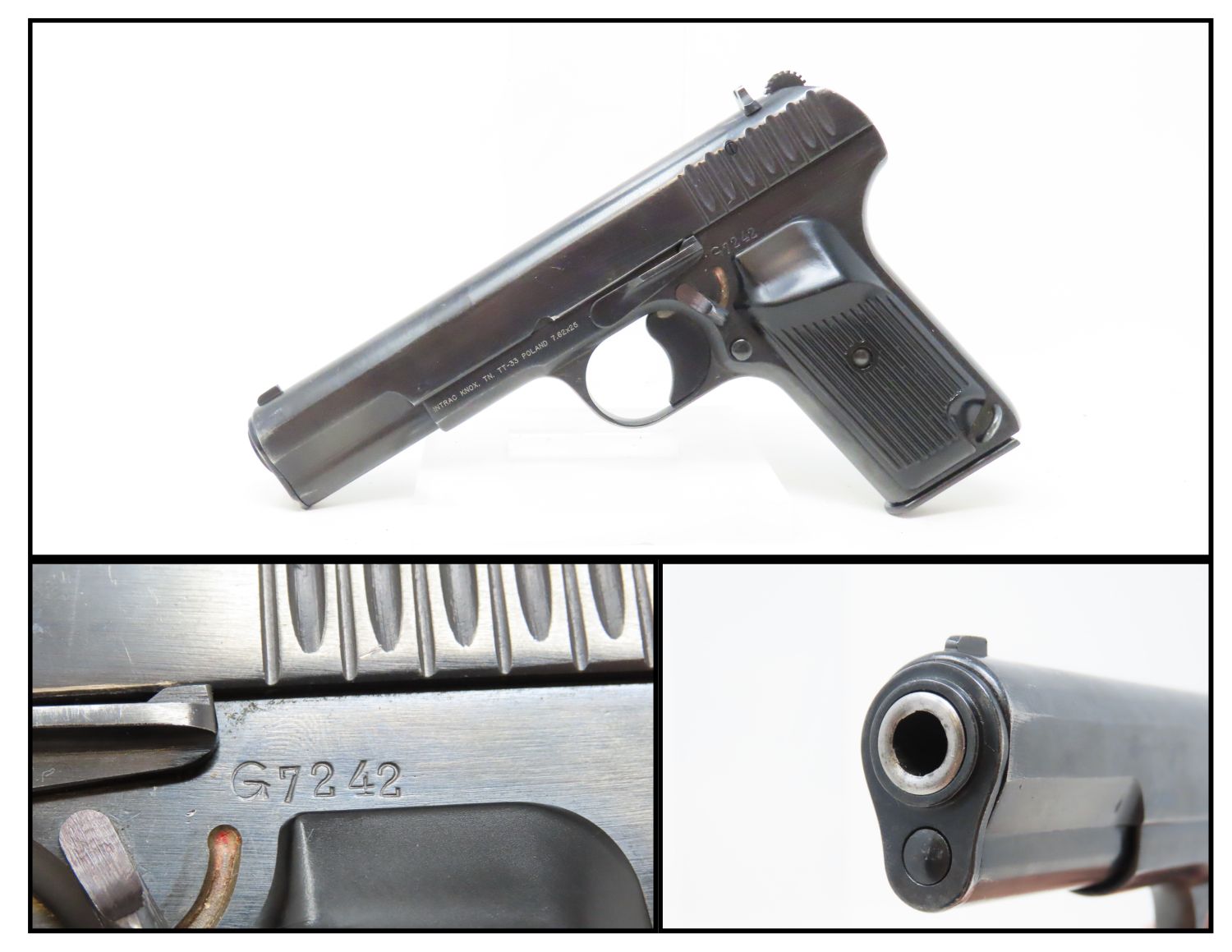 Polish Tokarev TT-33 Pistol 8.5.21 C&R Antique 001 | Ancestry Guns
