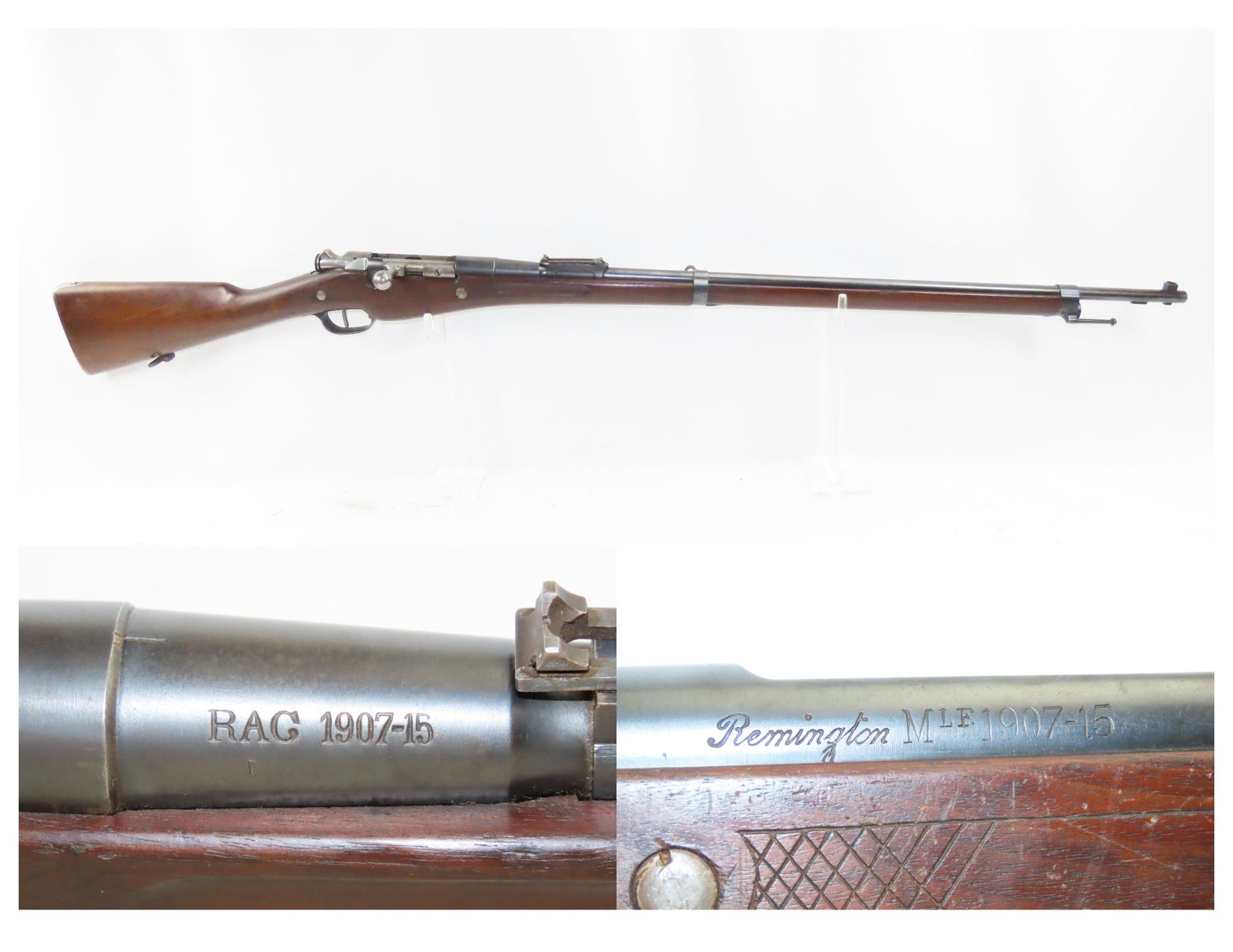 Remington French Contract Model 1907-15 Rifle 9.1.21 C&RAntique001 ...