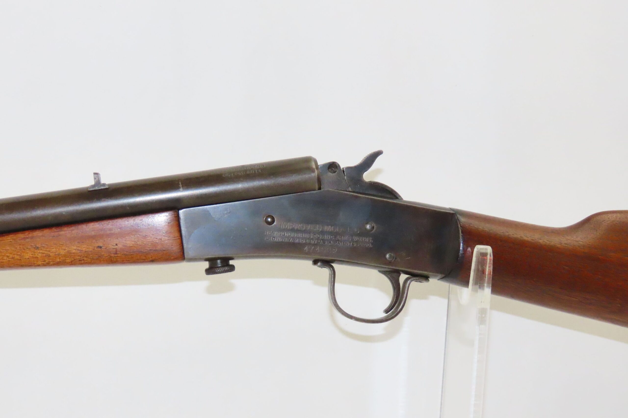 Remington Improved Model 6 Rolling Block Rifle 12.6.21 C&RAntique004 ...