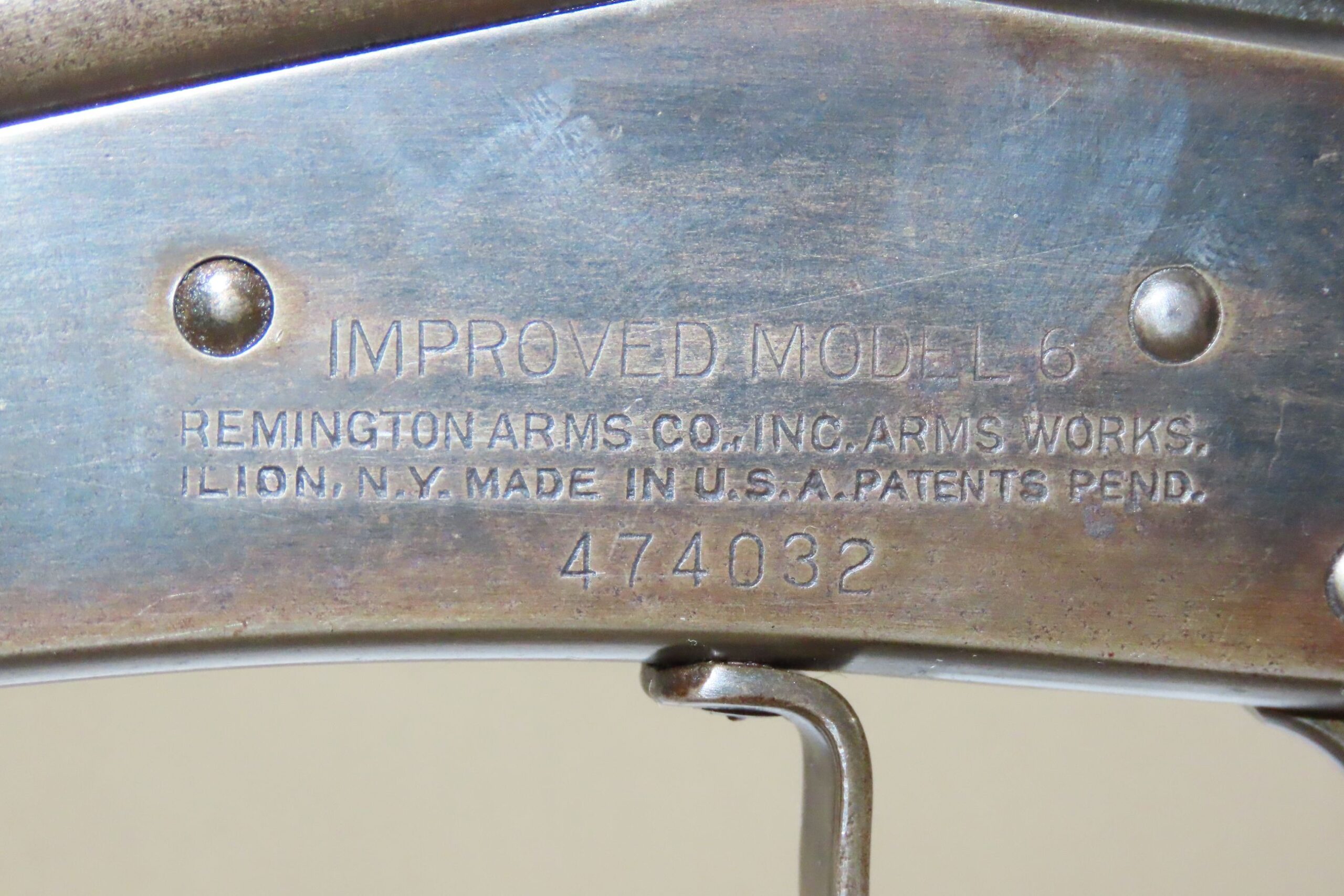 Remington Improved Model 6 Rolling Block Rifle 12.6.21 C&RAntique006 ...