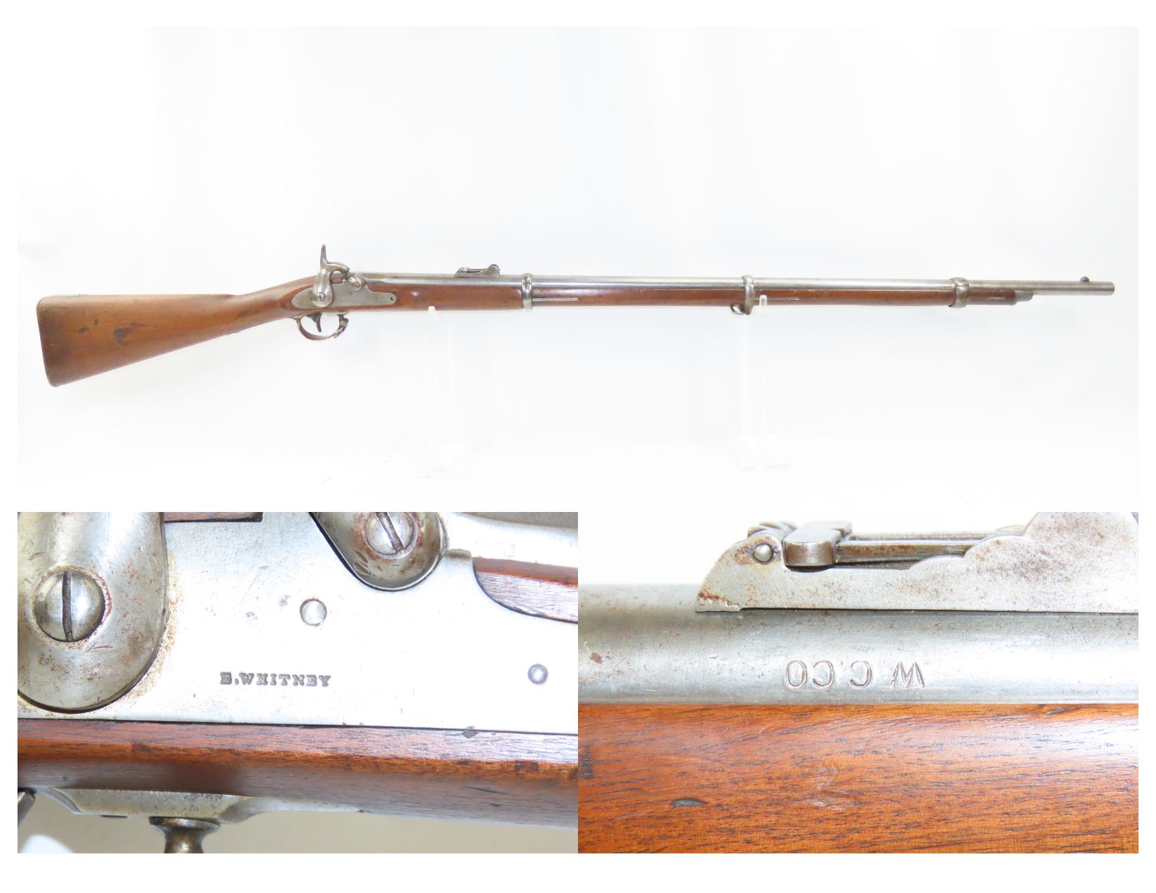 Whitney Enfield Percussion Rifle Musket 8.27.21 C&RAntique001 ...