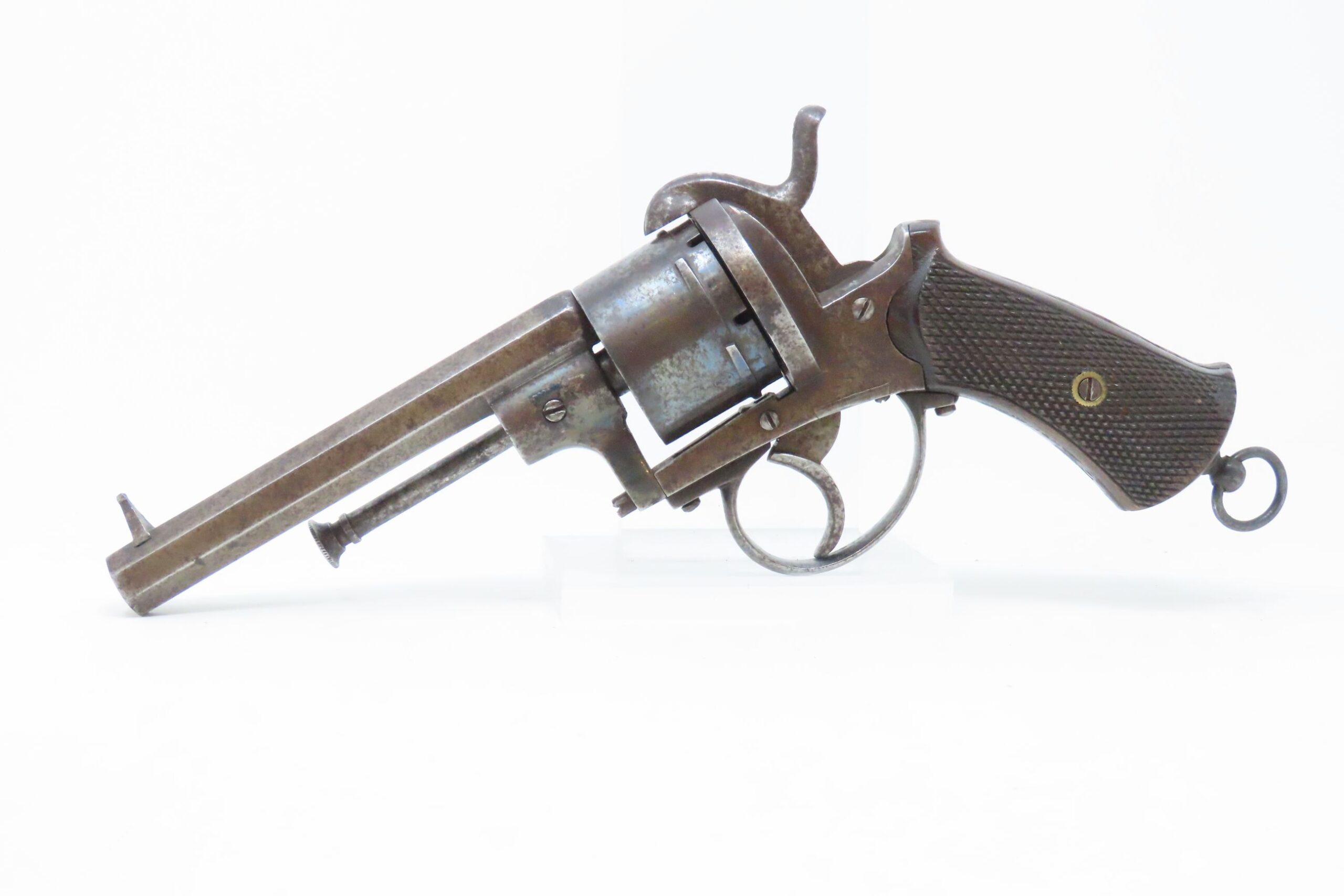 Belgian pinfire Revolver 12.28.21 C&RAntique002 | Ancestry Guns