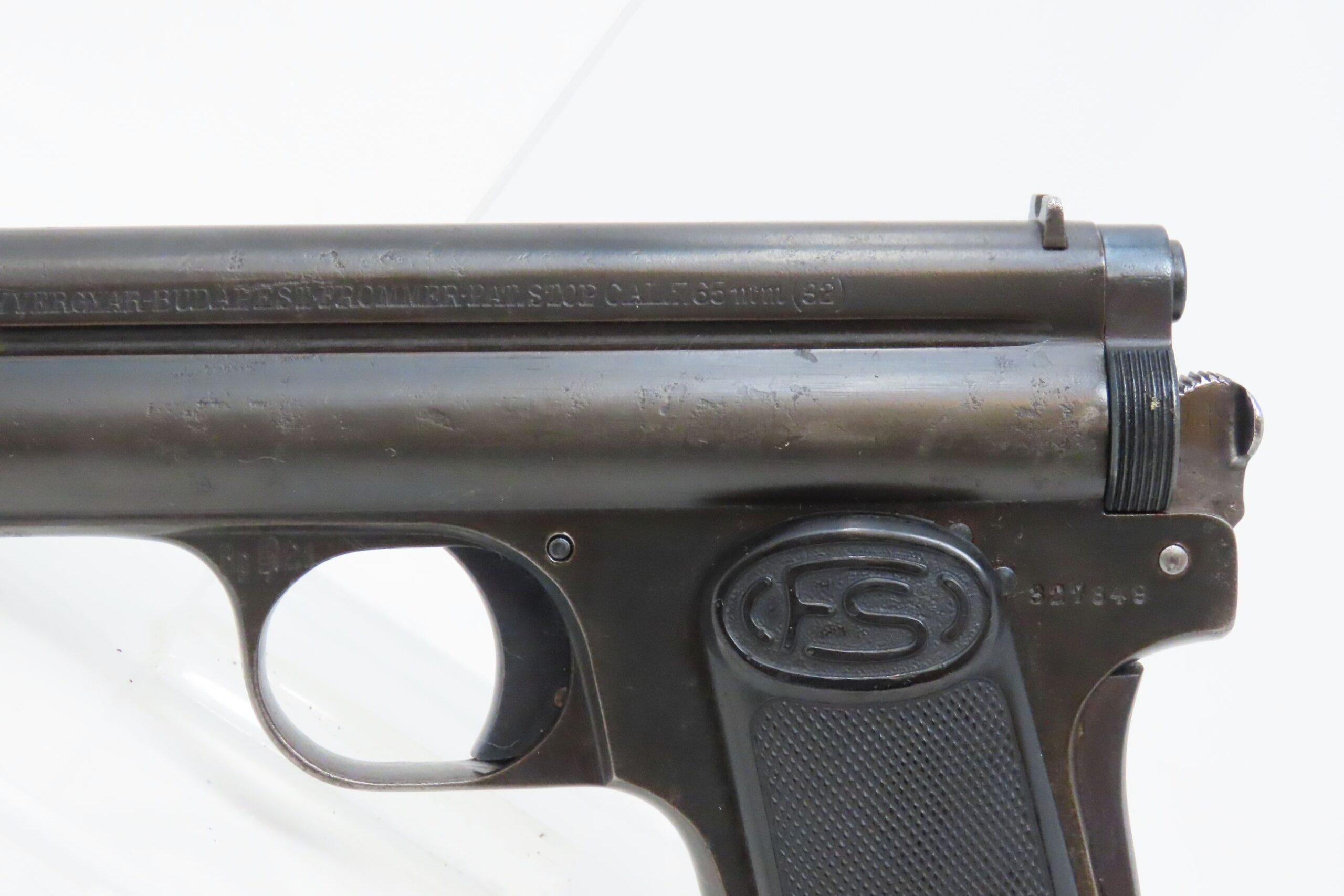 Hungarian Fegyvergyar Frommer Semi Automatic Pistol 11.5.21 C ...