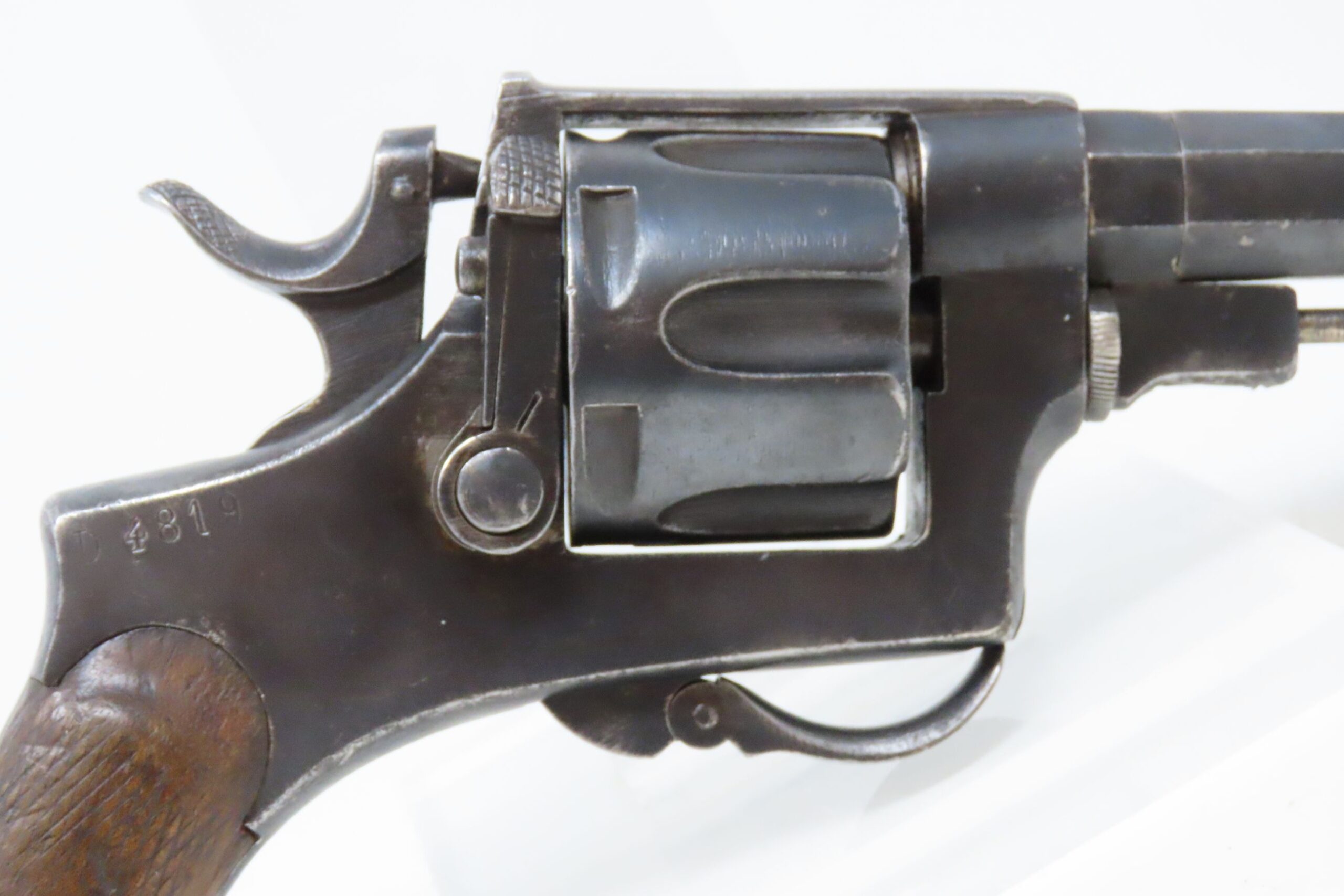 Italian Bodeo MOdel 1889 Folding Trigger Revolver 12.8.21 C&RAntique016 ...