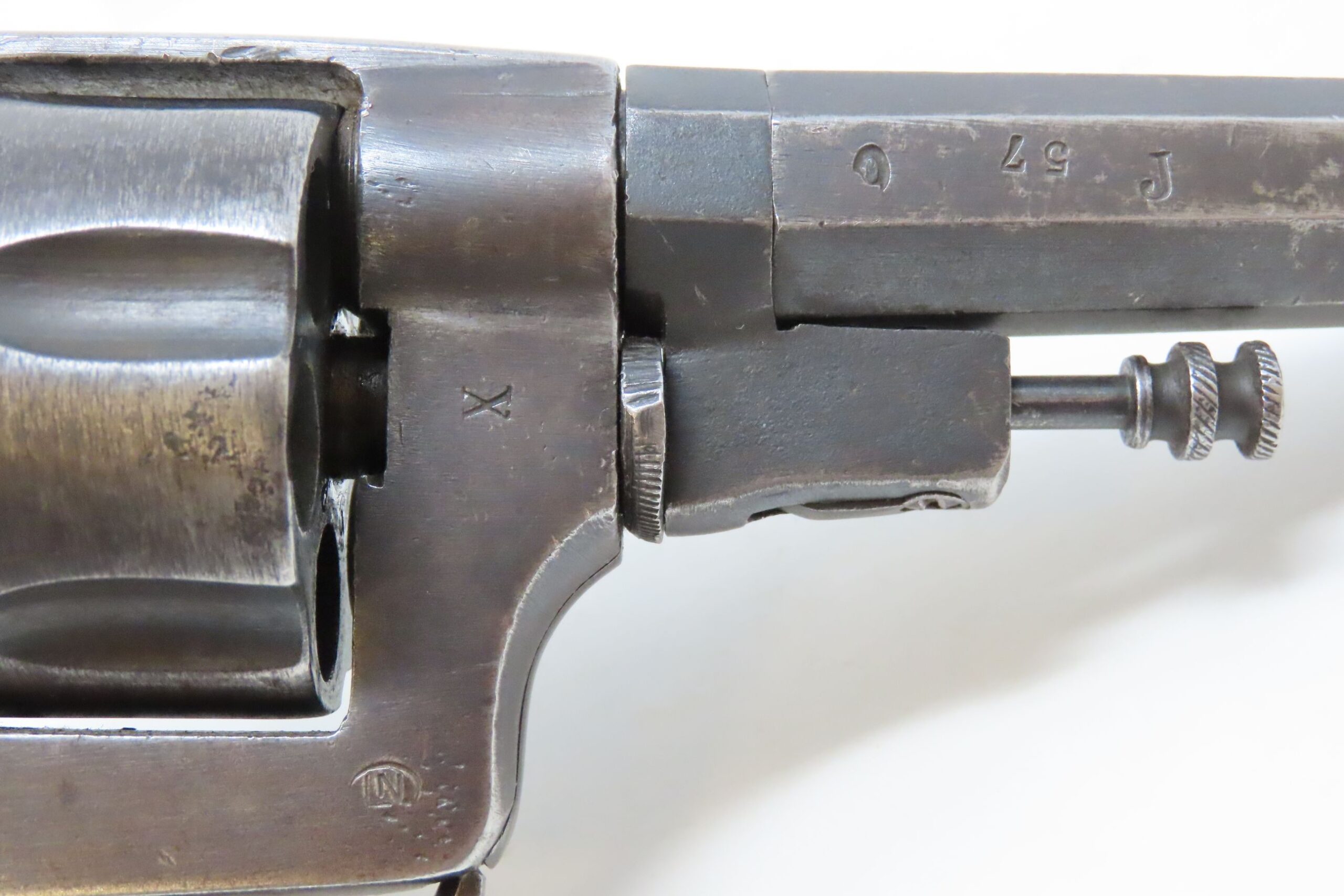 Italian Bodeo model 1889 Folding Trigger Revolver 2.2.21 C&RAntique014 ...