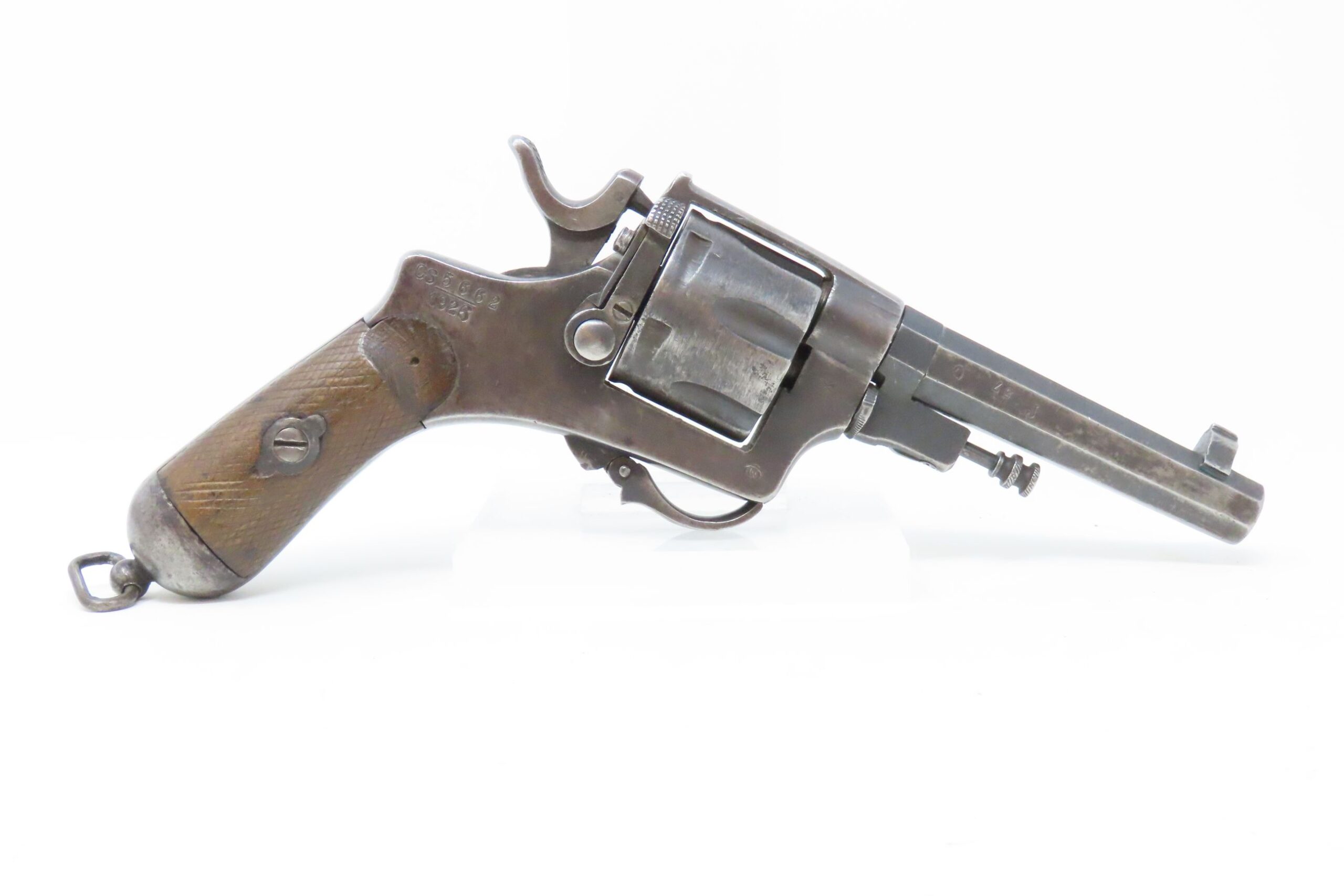 Italian Bodeo model 1889 Folding Trigger Revolver 2.2.21 C&RAntique016 ...