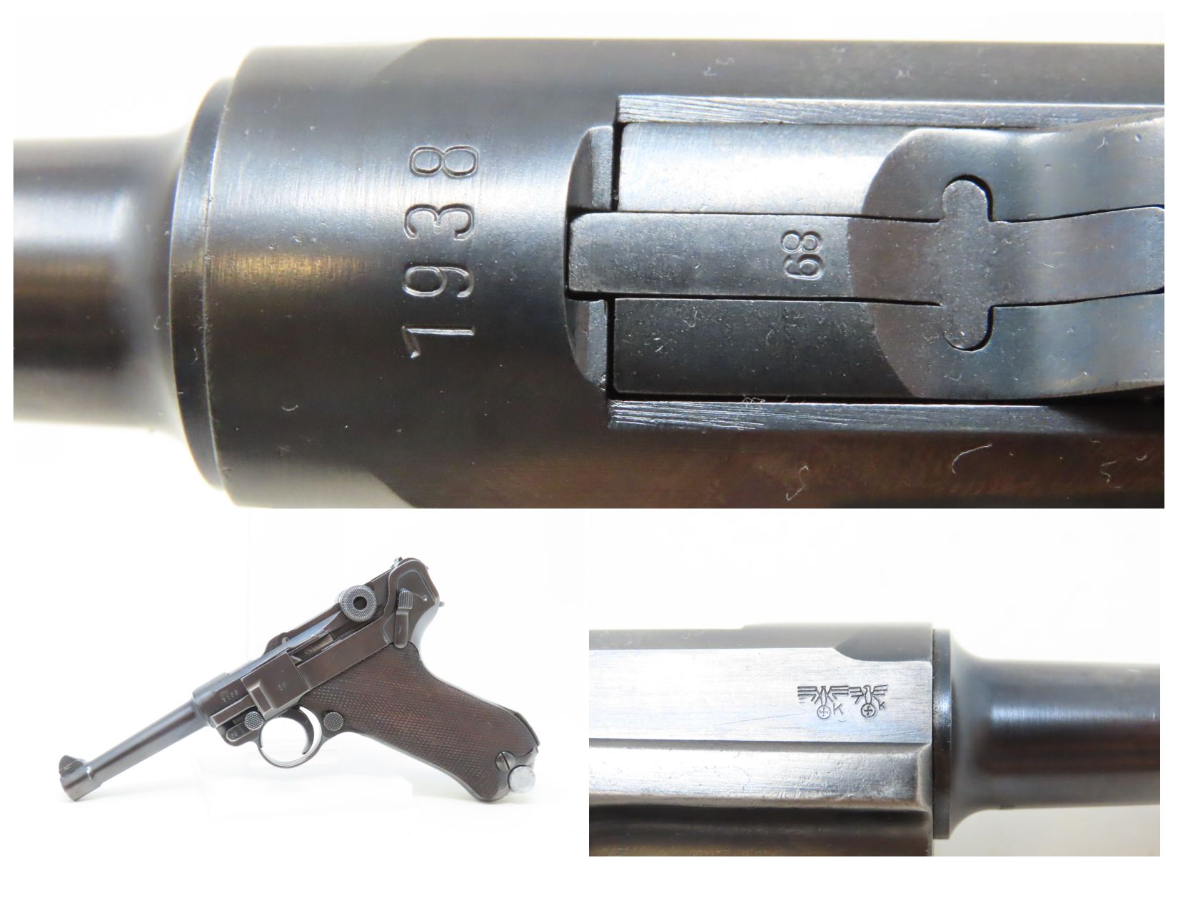 Mauser Banner Model 1924 Luger Semi Automatic Pistol 1.20.22 C ...