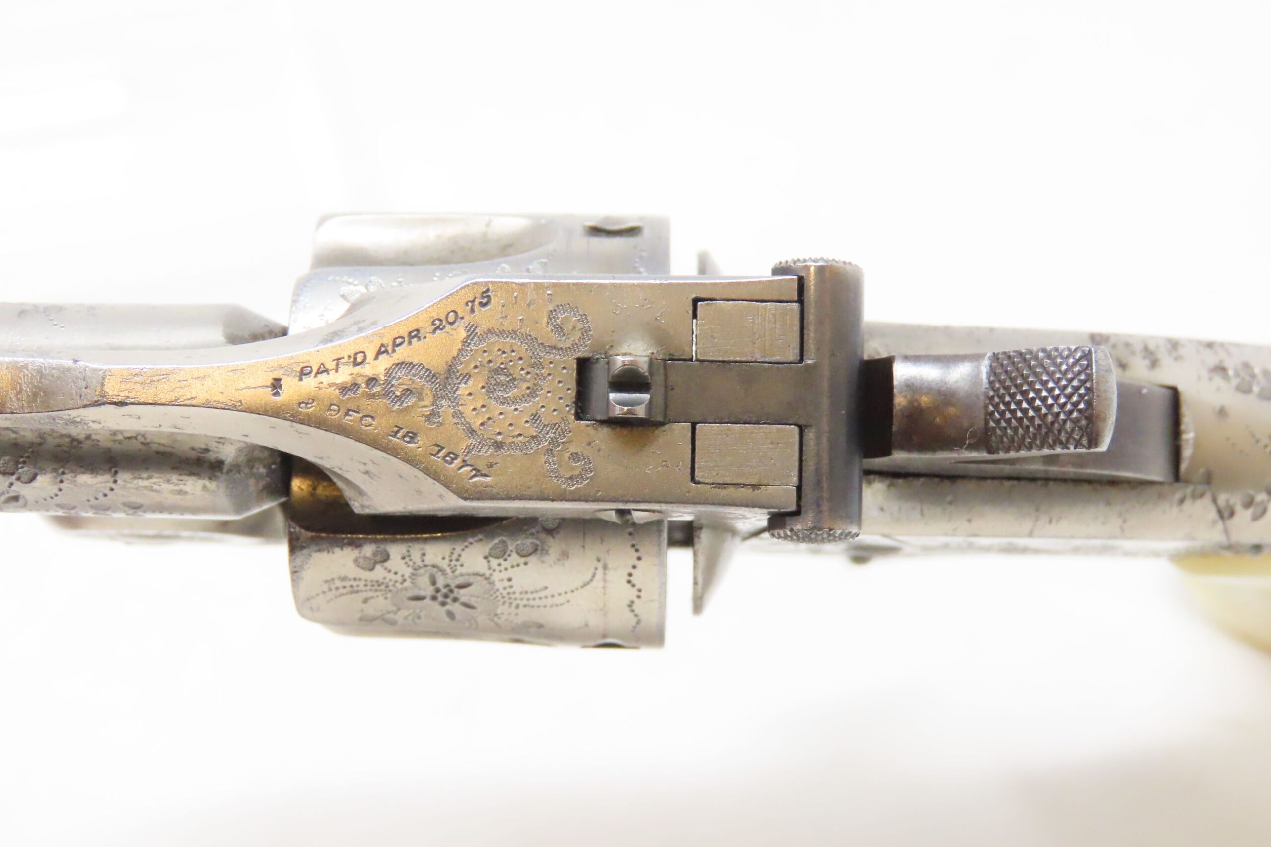 Panel Scene Engraved Smith & Wesson Model 1.5 Single Action Revolver 11 ...