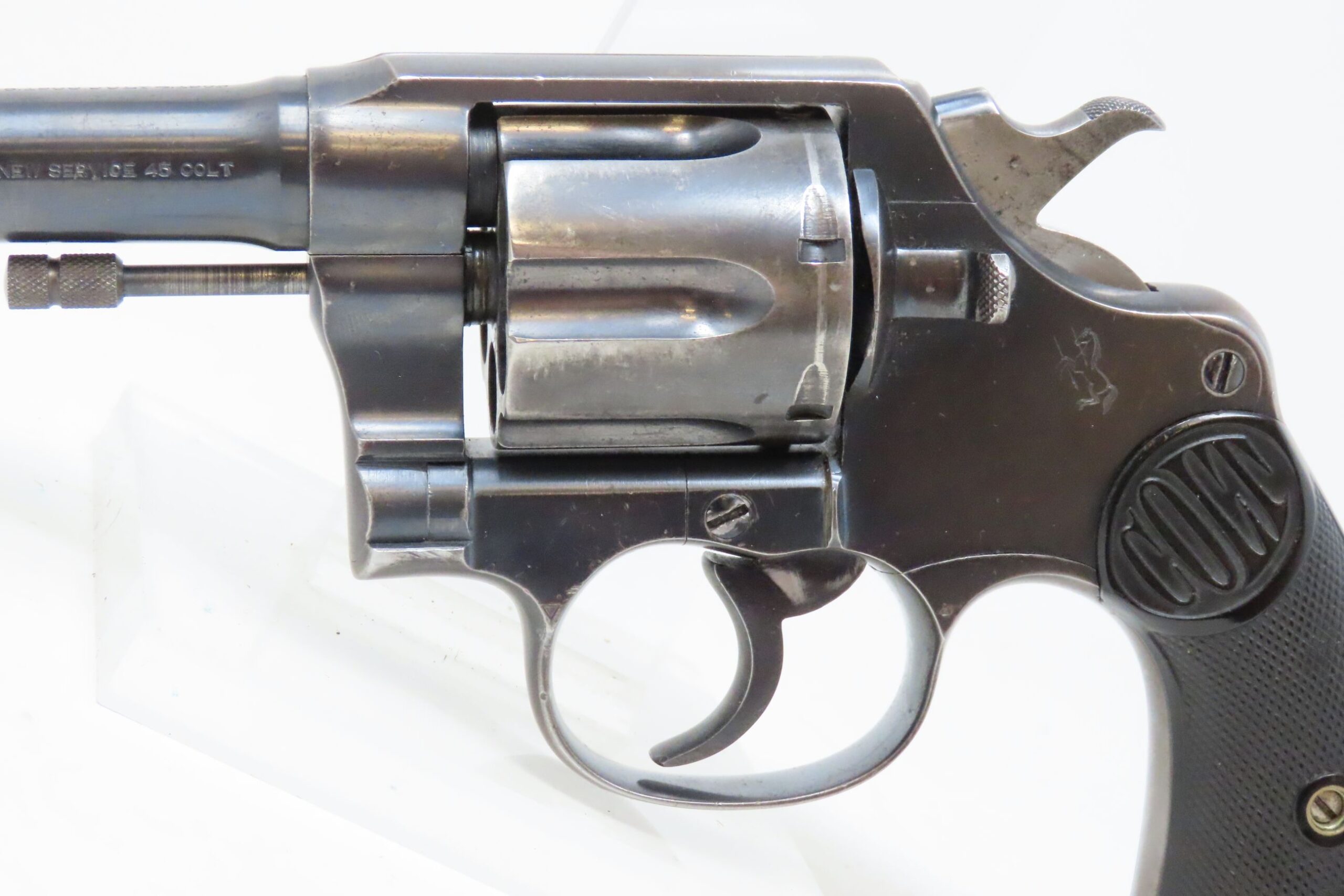 Royal Northwest Mounted POlice Marked Colt New Service Revolver with ...