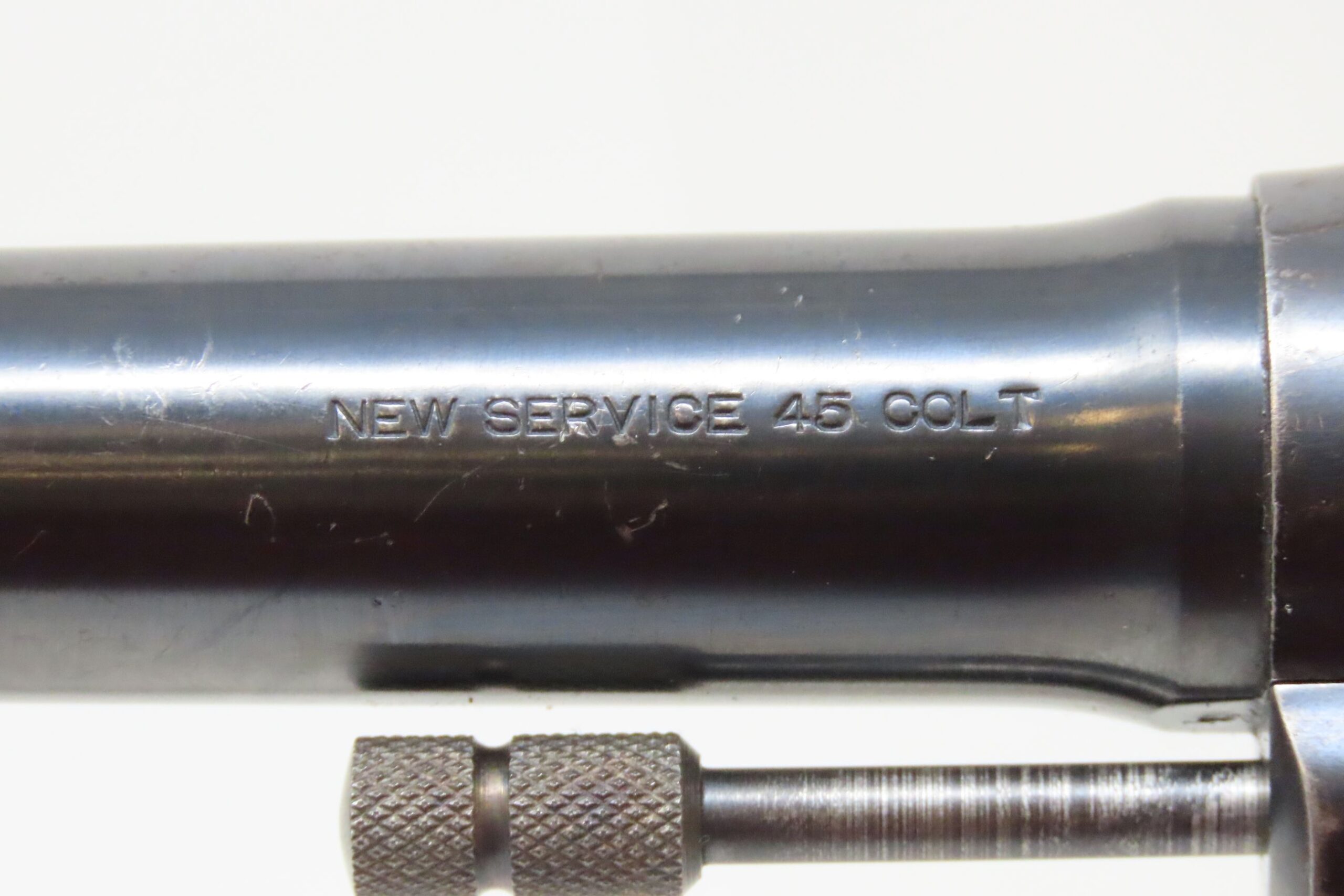 Royal Northwest Mounted POlice Marked Colt New Service Revolver with ...