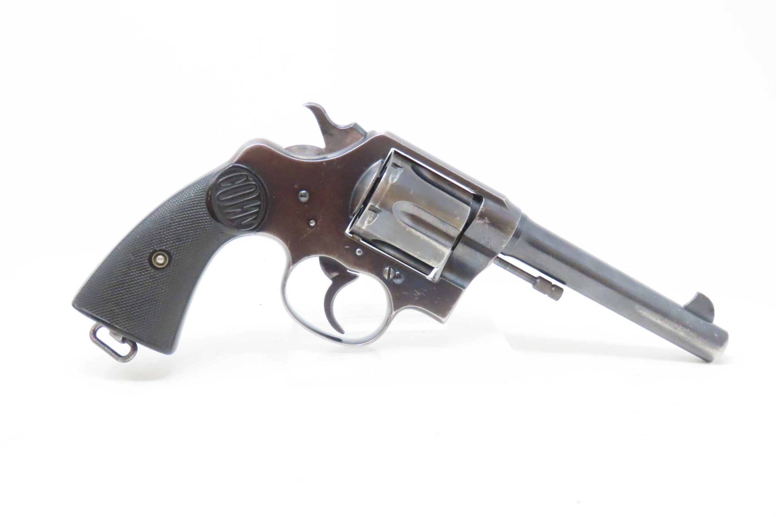 Royal Northwest Mounted POlice Marked Colt New Service Revolver with ...