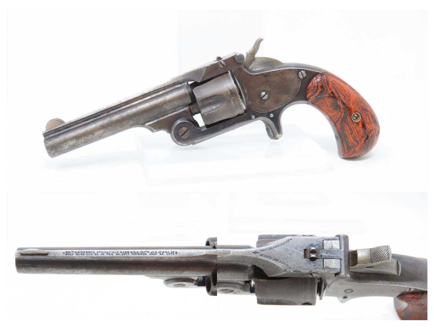Smith 7 Wesson Model 1.5 Centerfire Revolver 11.17.21 C&RAntique001 ...