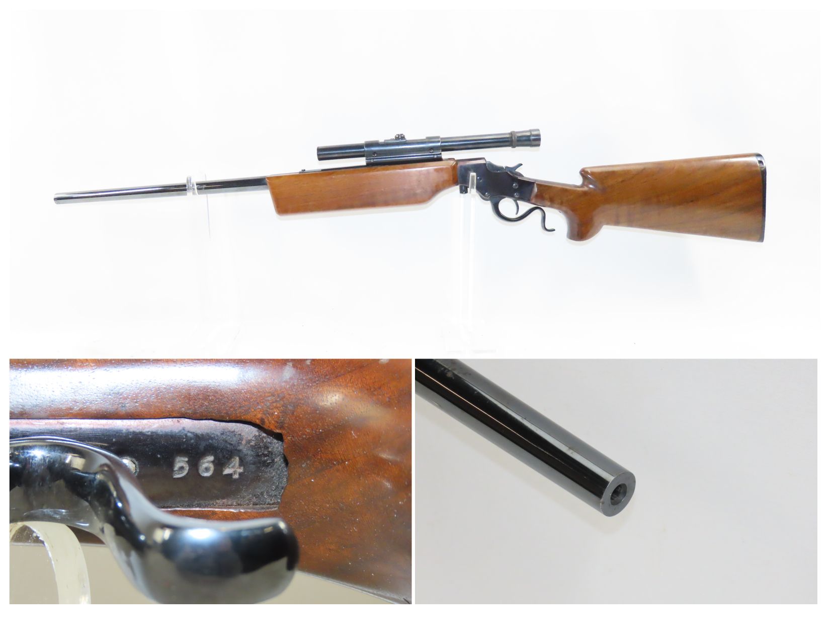 Stevens Favorite Rifle with Scope 1.5.22 C&RAntique001 | Ancestry Guns