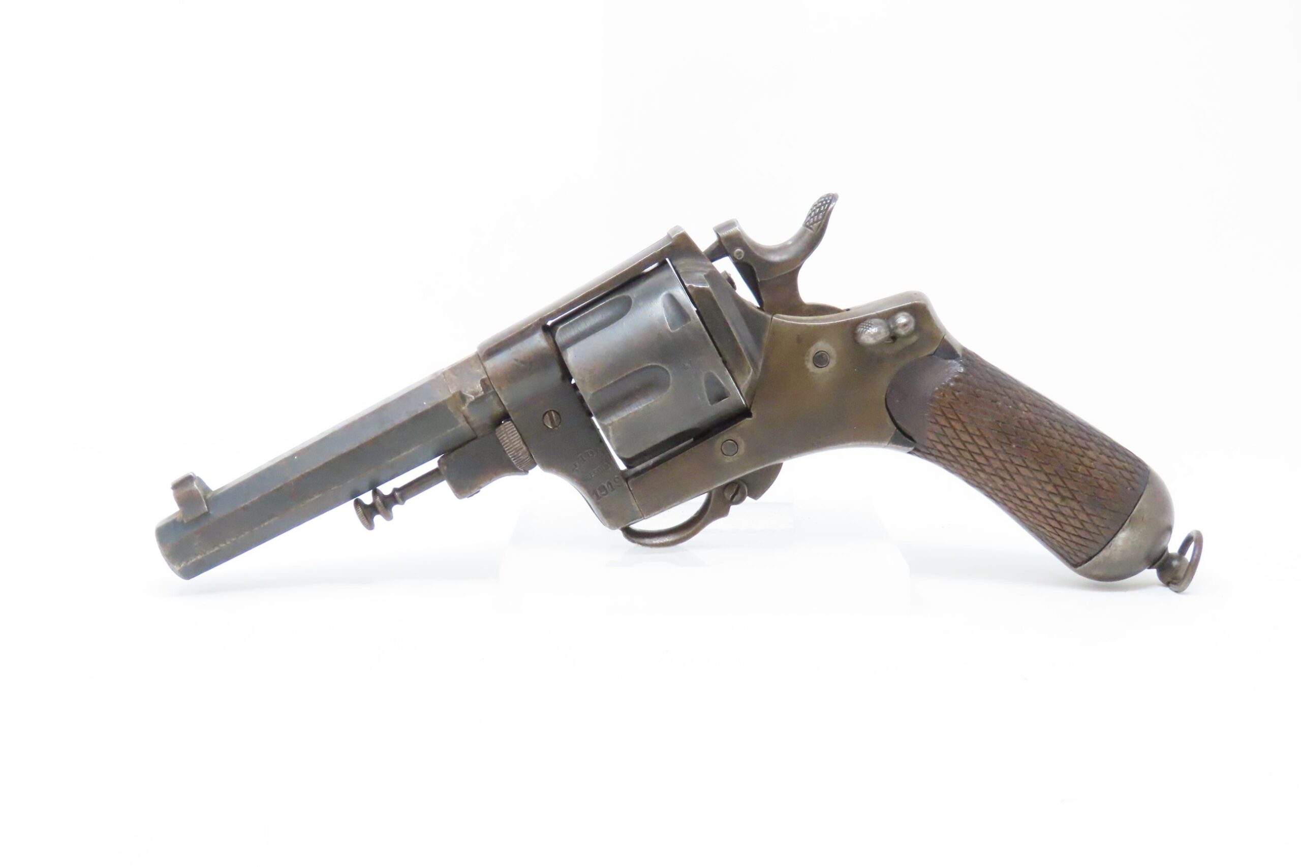 italian Bodeo Model 1889 Folding Trigger Revolver 2.2.21 C&RAntique002 ...