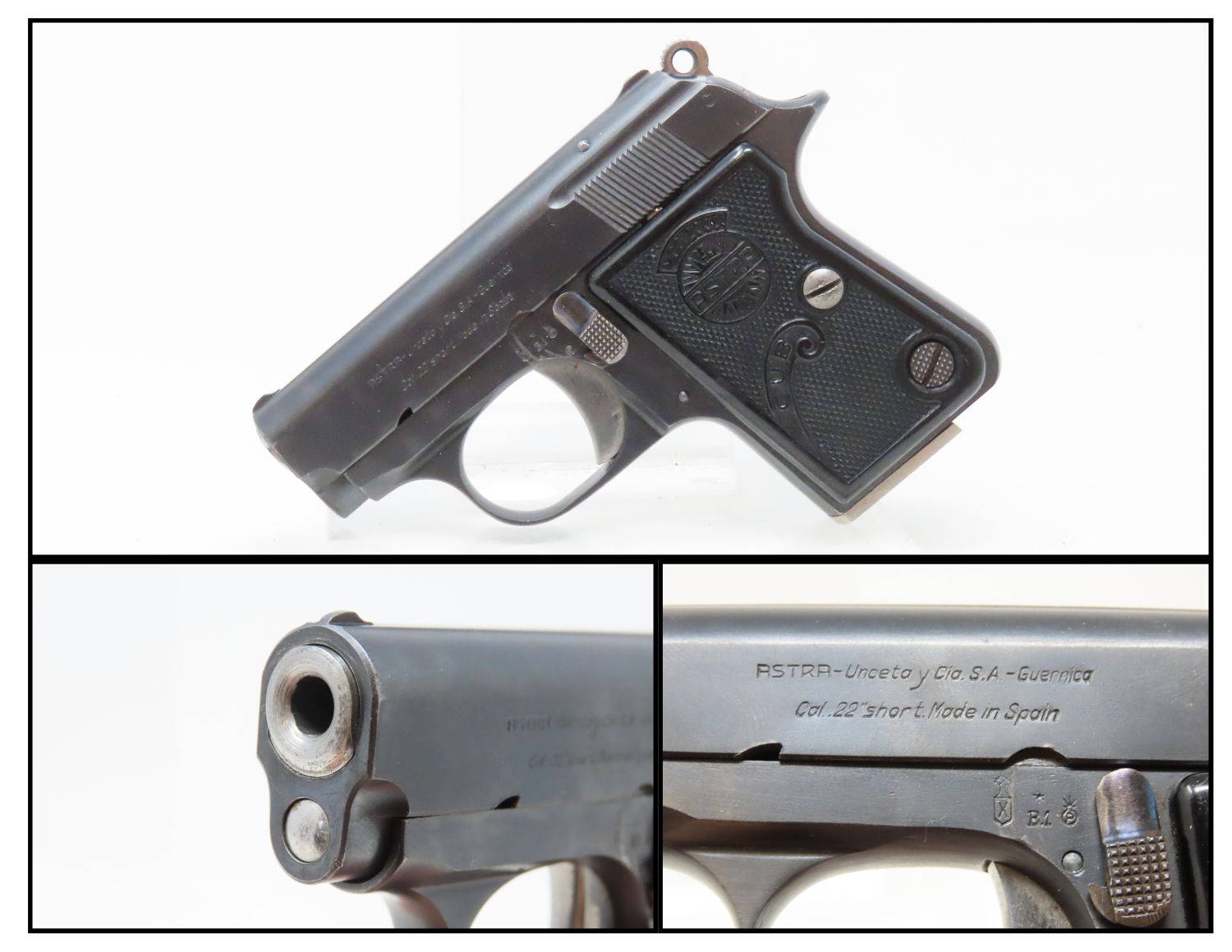 Astra Model 2000 Cub Pistol 8.3.21 C&R Antique 001 | Ancestry Guns