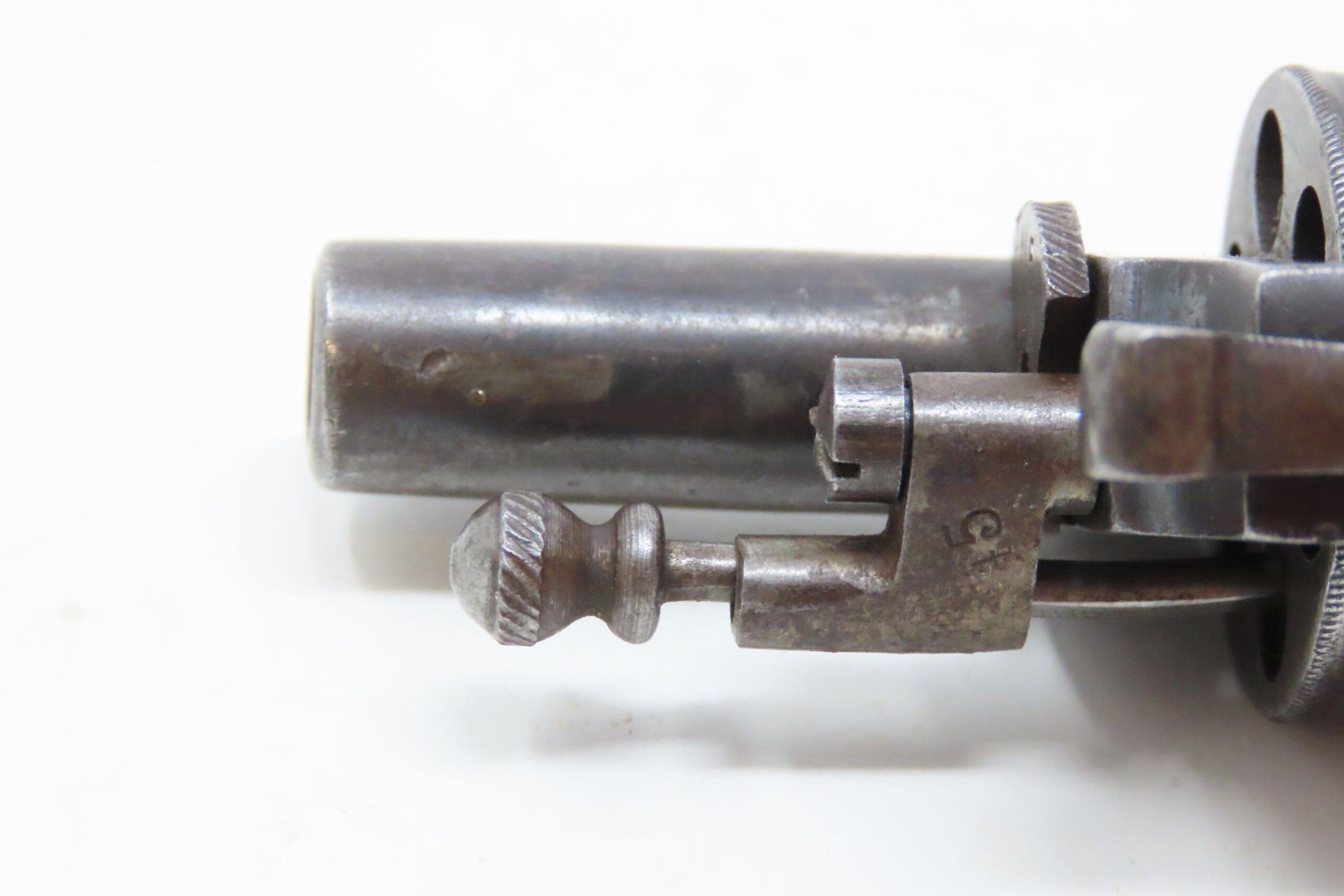 Belgian Folding trigger Centerfire Revolver 12.28.21 C&RAntique012 ...