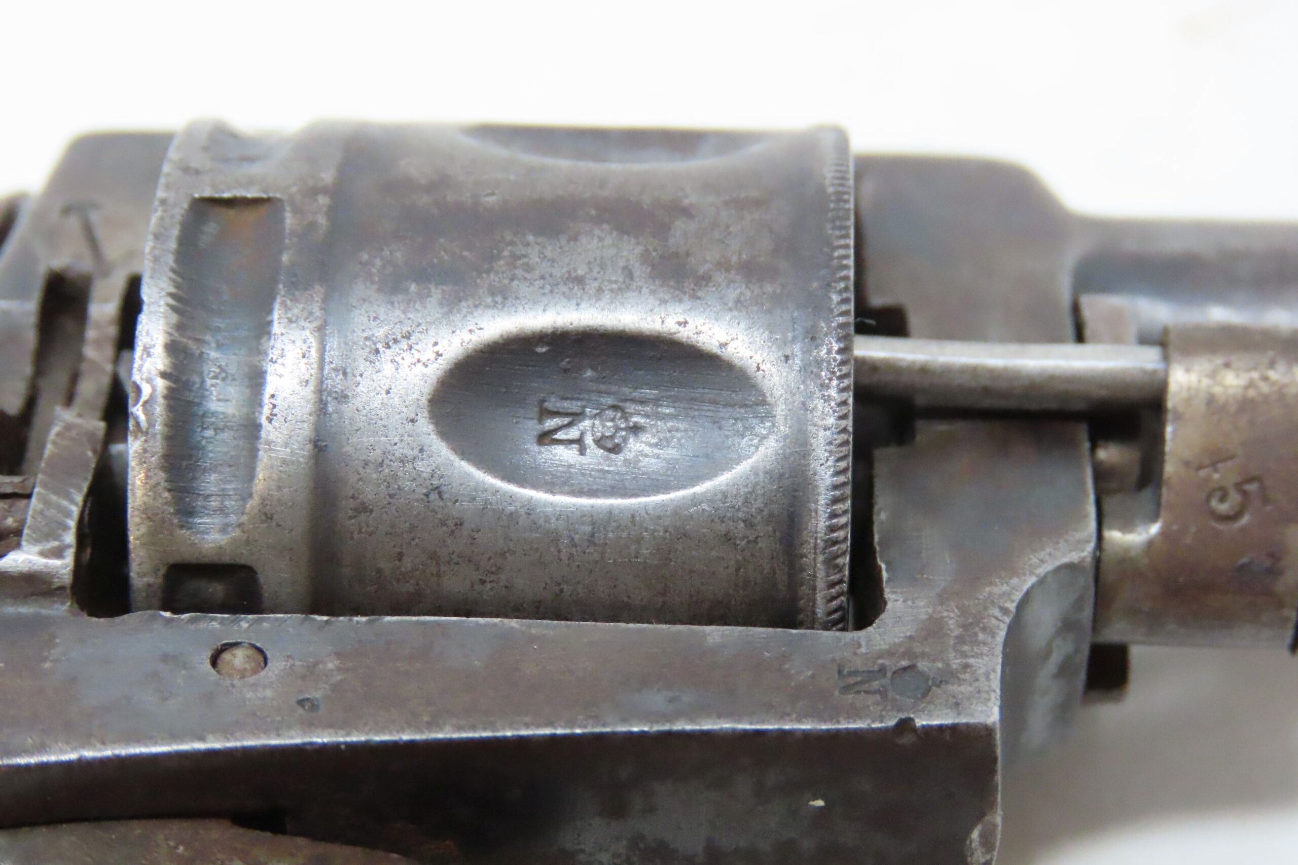 Belgian Folding trigger Centerfire Revolver 12.28.21 C&RAntique014 ...