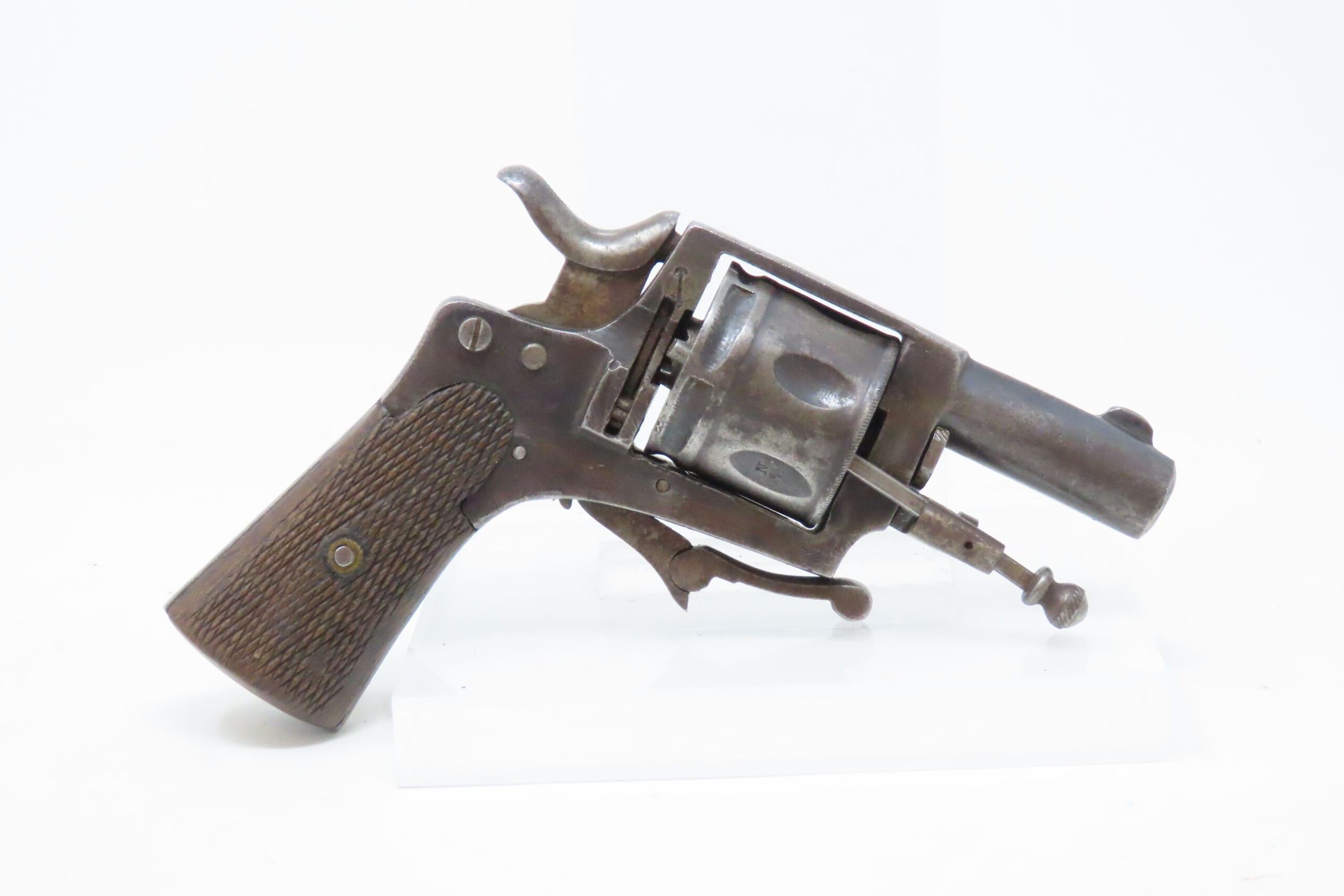 Belgian Folding trigger Centerfire Revolver 12.28.21 C&RAntique016 ...
