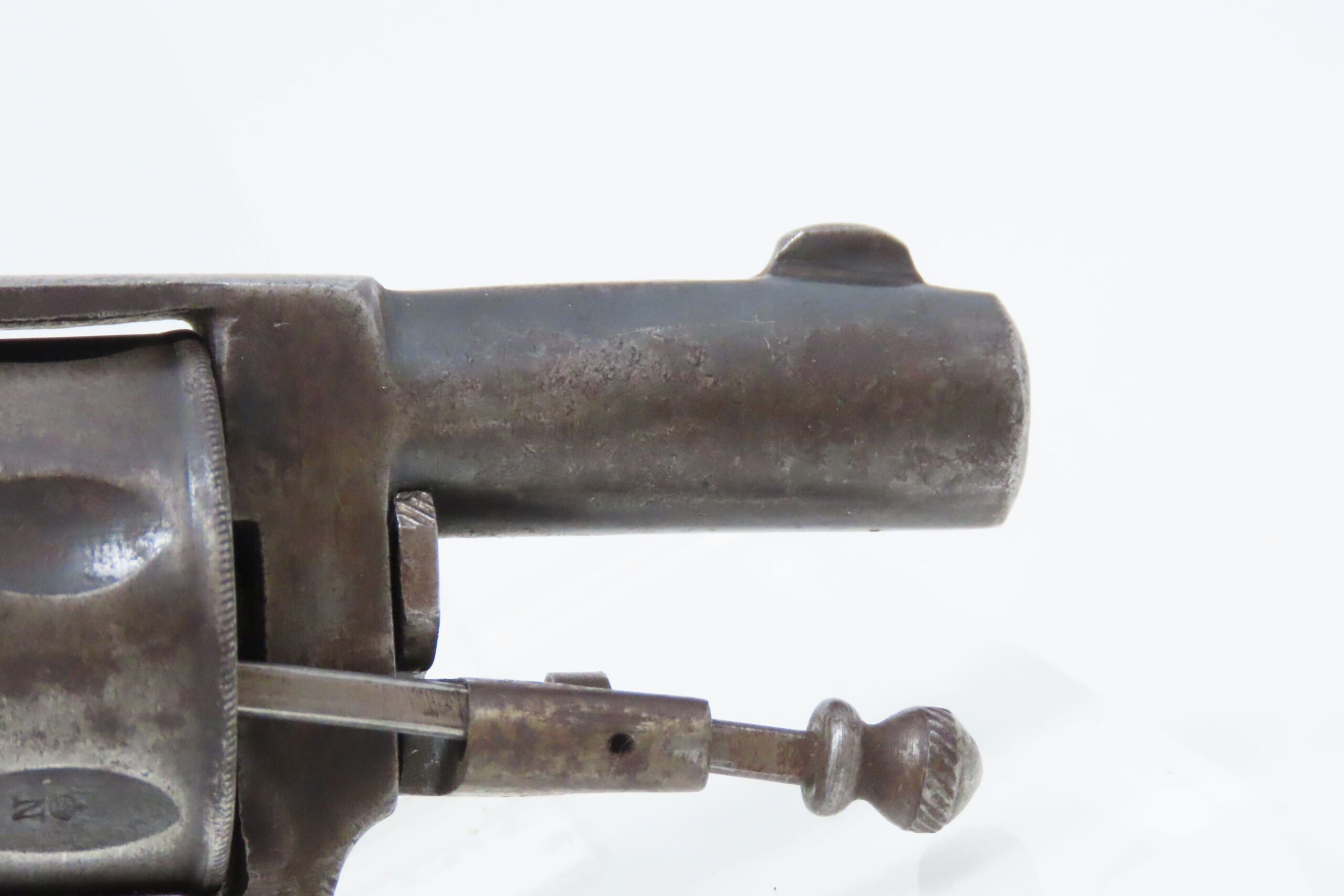 Belgian Folding trigger Centerfire Revolver 12.28.21 C&RAntique019 ...