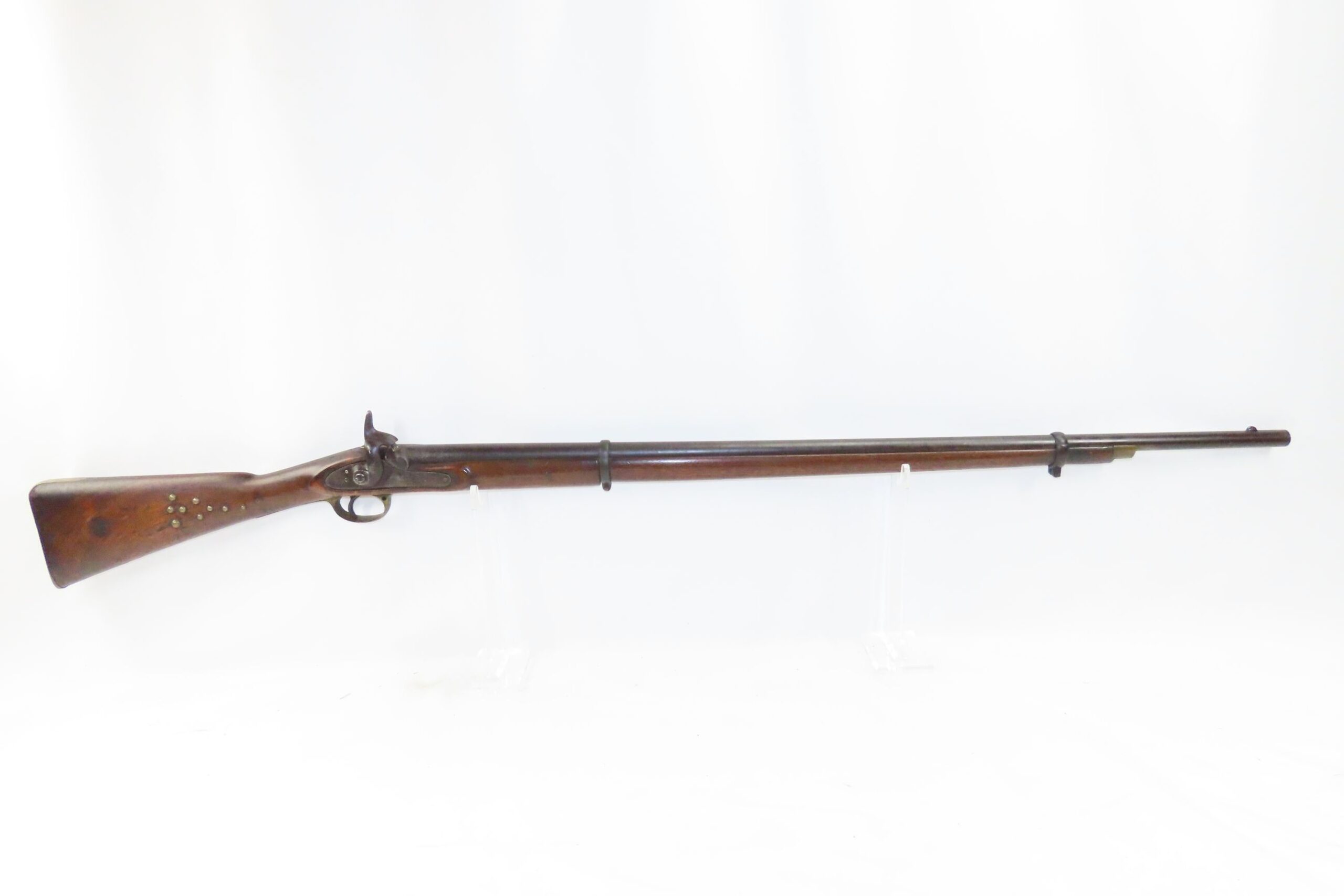 Civil War Tack Decorated SMooth Bored Percussion Rifle 9.9.21 C ...