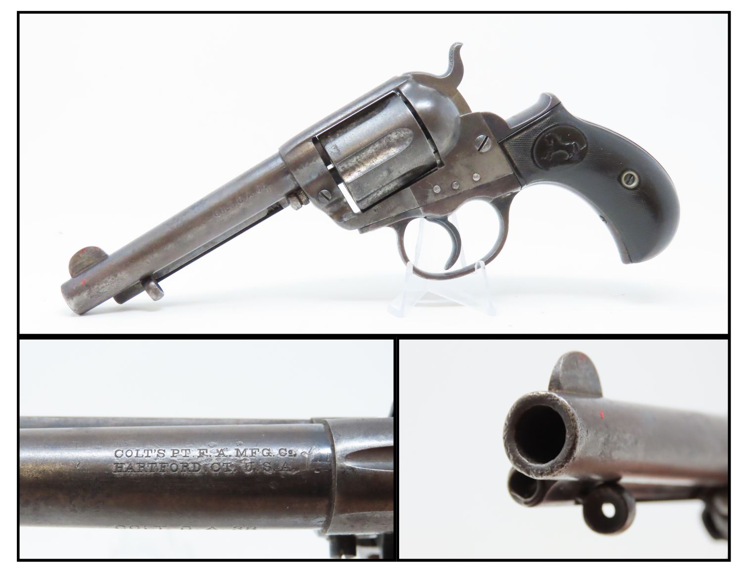 Colt Model 1877 LIghtning Double Action Revolver 6.28.21 C&R Antique ...