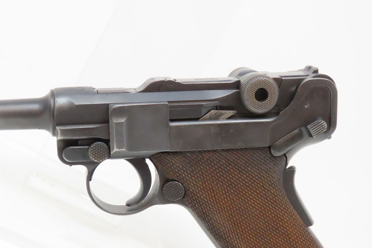 DWM Model 1906 Commercial American Eagle Luger Semi Automatic Pistol 8. ...