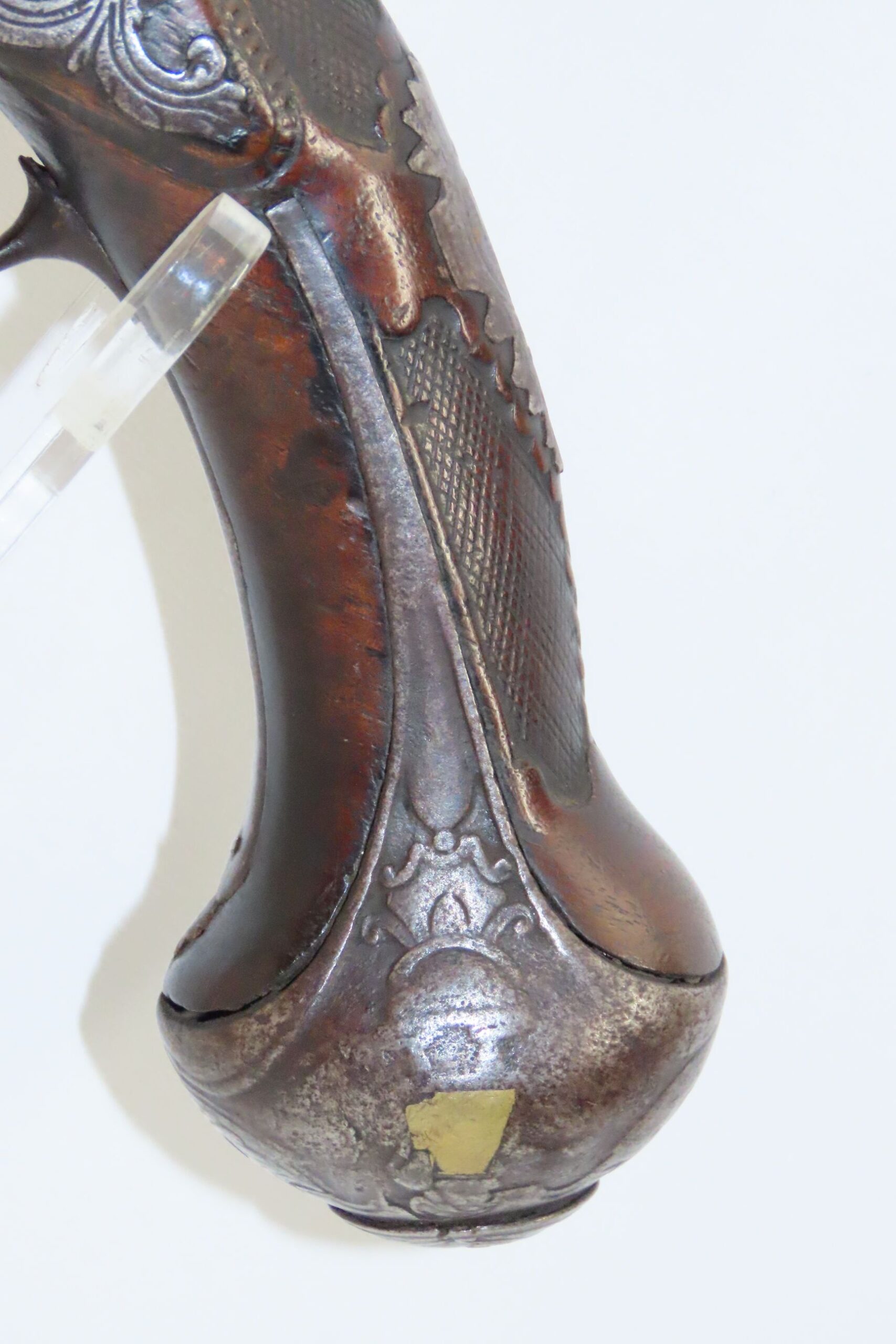 Engraved and Relief Carved Flintlock Pistol 9.14.21 C&RAntique016 ...