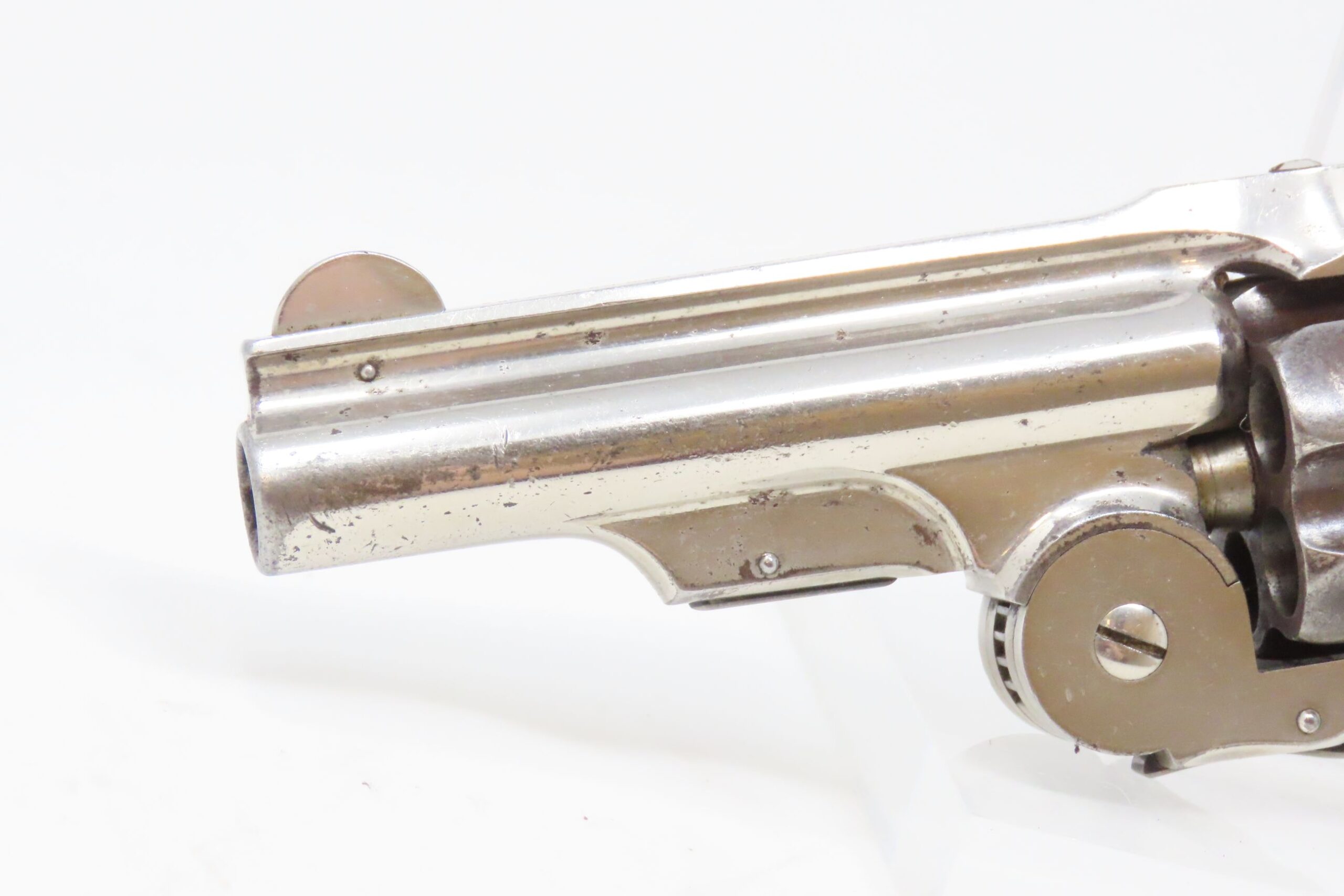Smith & Wesson .38 Single Action First Model baby Russian Revolver 12. ...