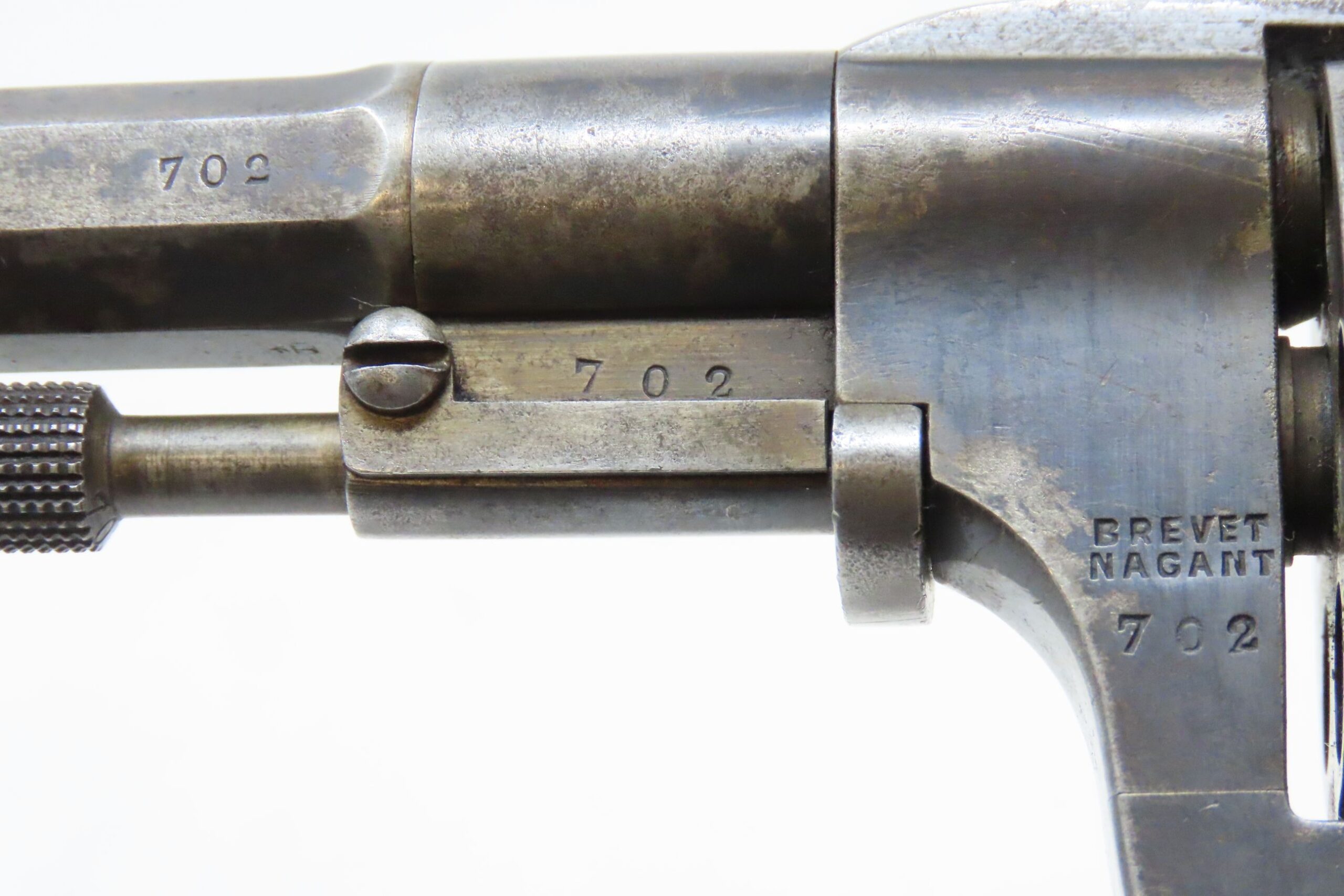 Swedish Model 1887 System Tornell Nagant Revolver 12.7.21 C&RAntique010 ...